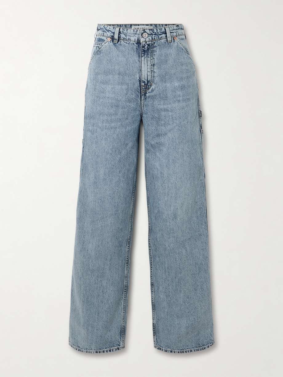 OUR LEGACY Trade mid-rise wide-leg jeans | NET-A-PORTER