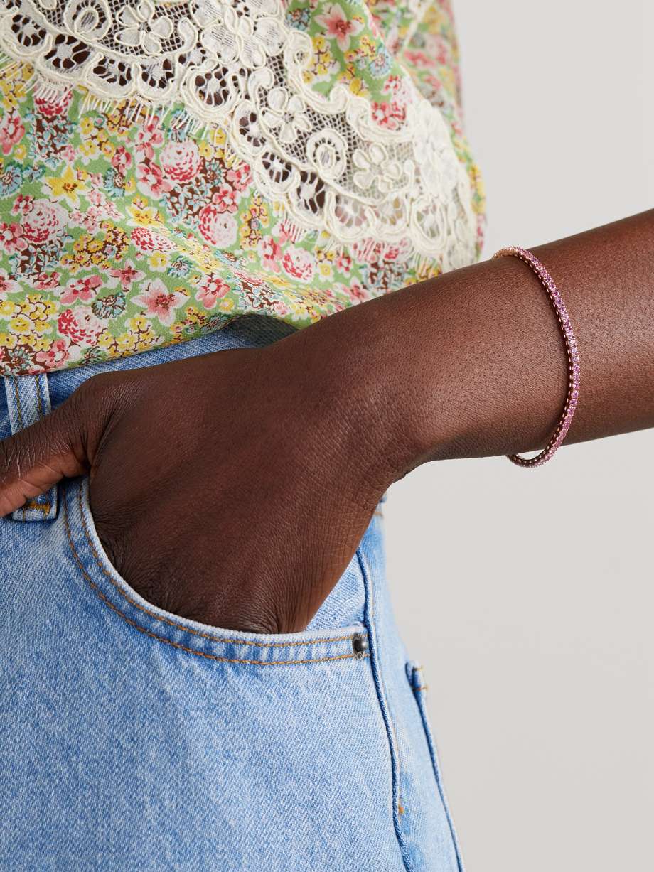 ROXANNE FIRST DreamBox 14-karat rose and yellow gold, sapphire, diamond ...