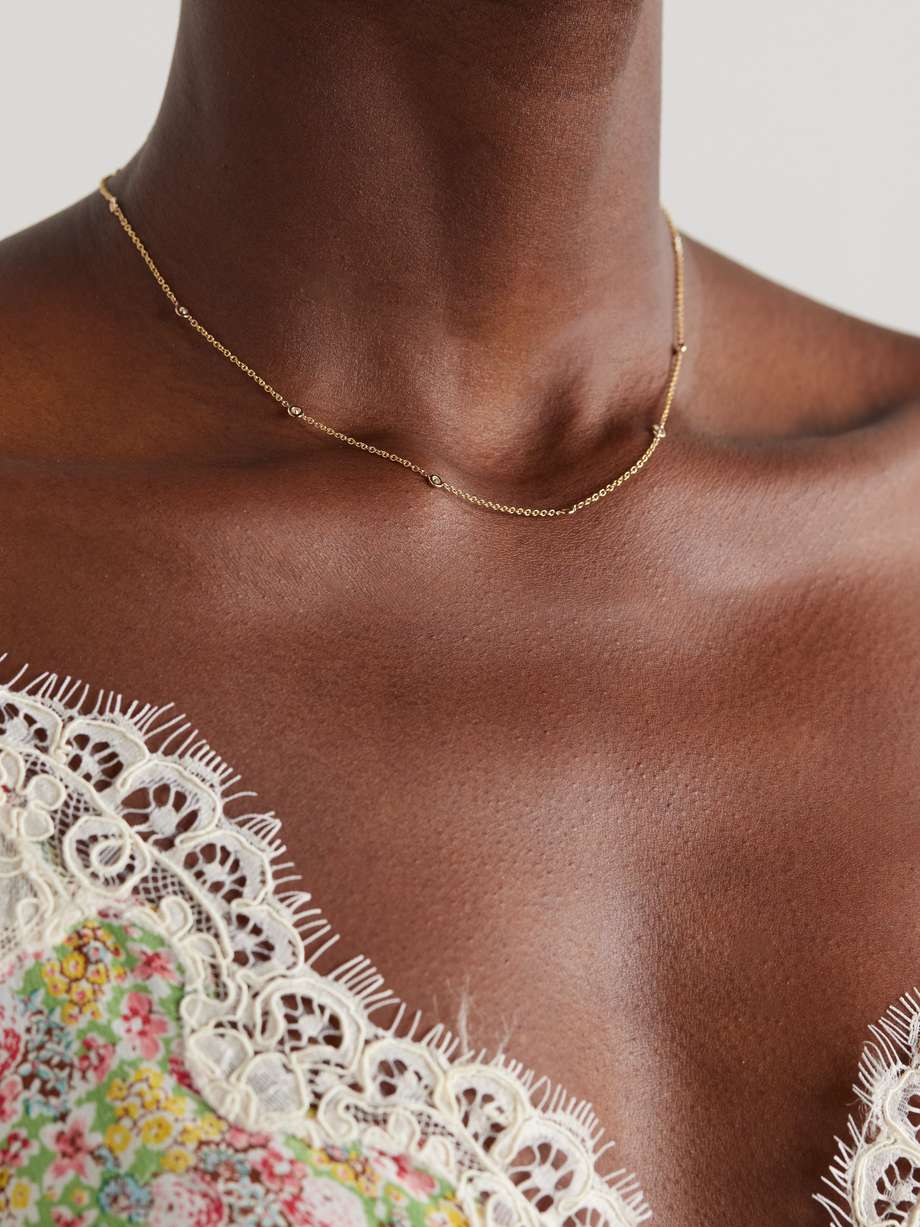 ROXANNE FIRST DreamBox 14-karat rose and yellow gold, sapphire, diamond ...