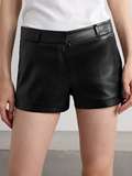 THE FRANKIE SHOP Kate faux leather shorts | NET-A-PORTER