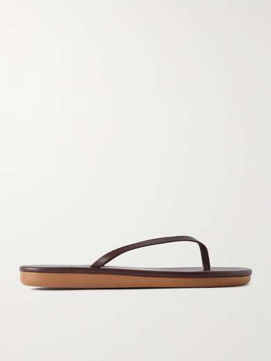 ANCIENT GREEK SANDALS Saionara leather flip flops | NET-A-PORTER