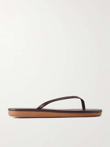 ANCIENT GREEK SANDALS Saionara leather flip flops | NET-A-PORTER