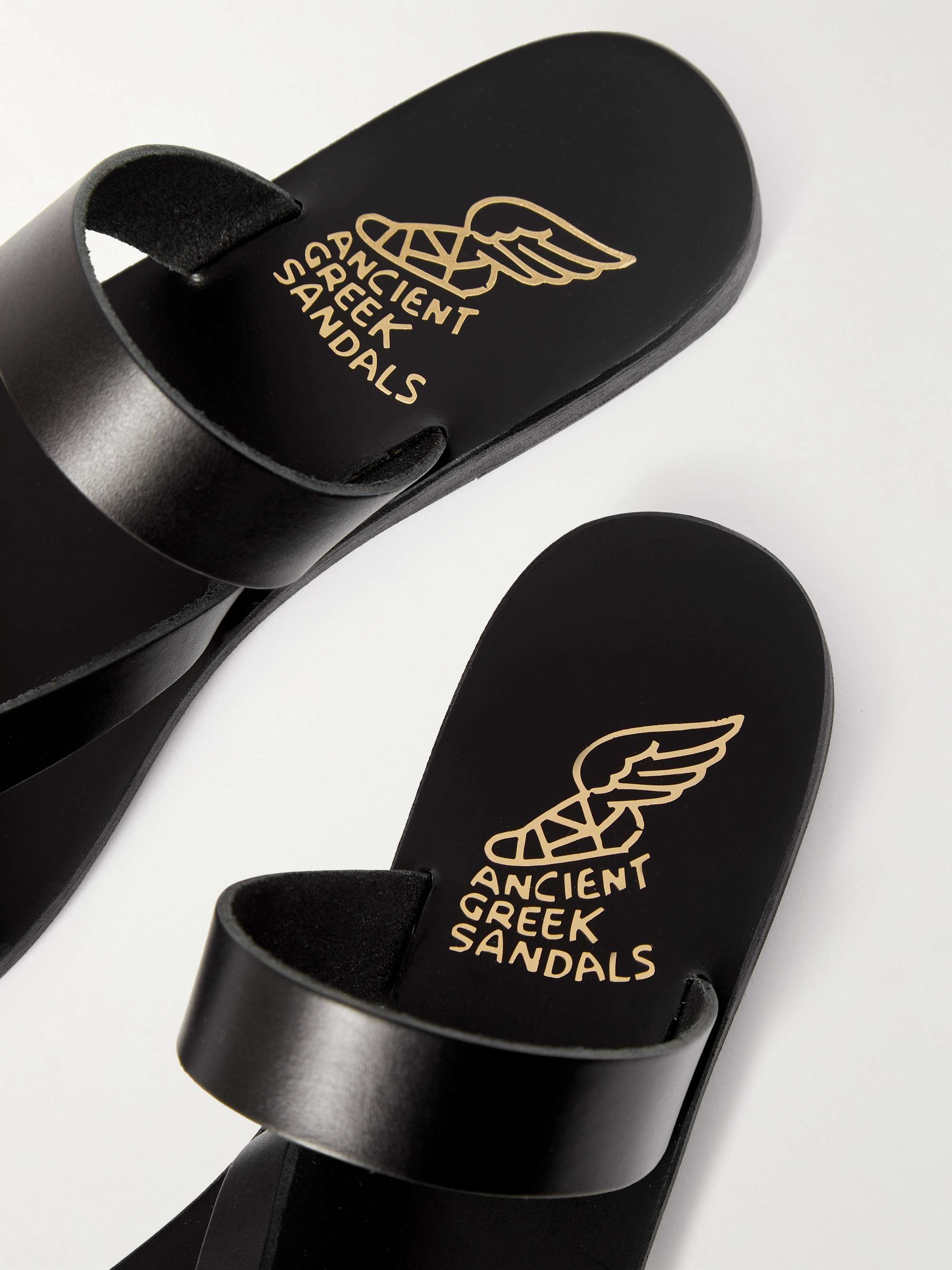 ANCIENT GREEK SANDALS Daphnae leather sandals | NET-A-PORTER