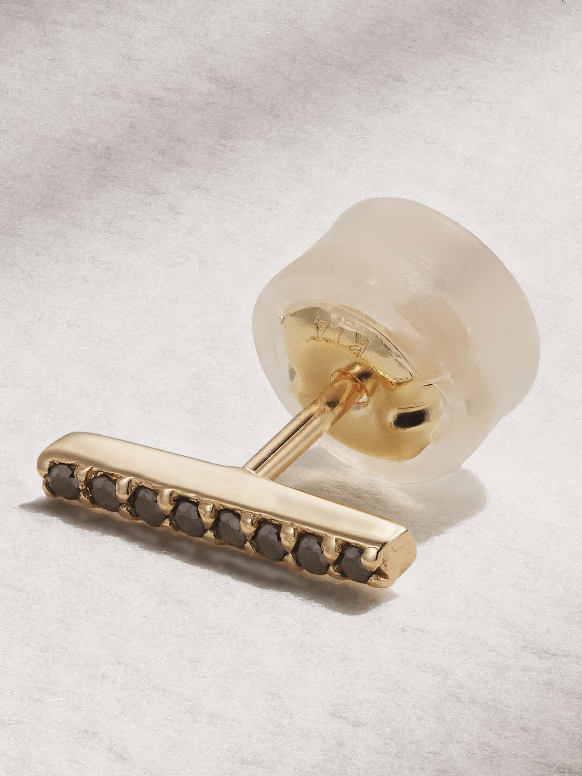 MELISSA JOY MANNING 14-karat recycled gold diamond earrings | NET-A-PORTER