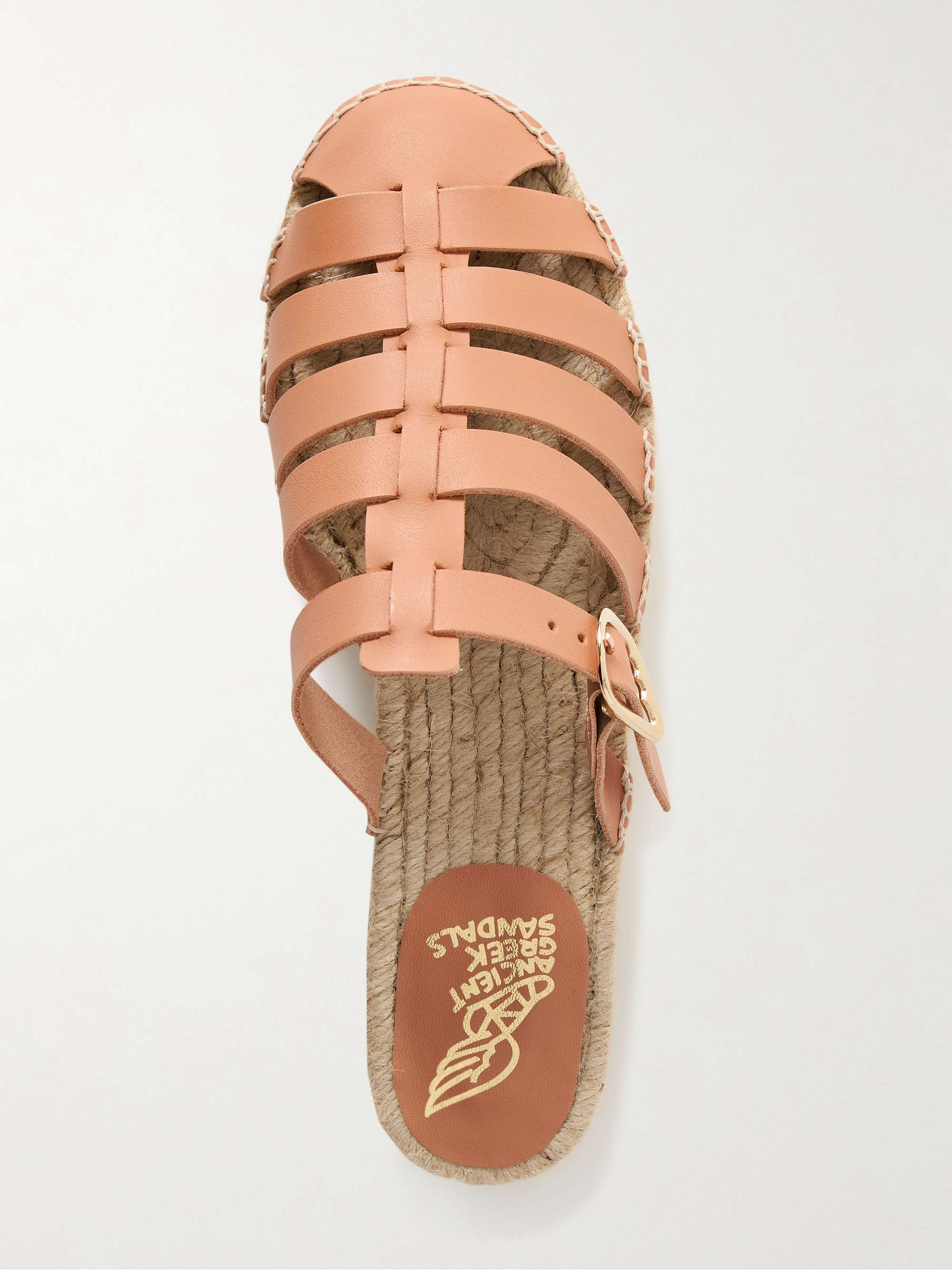 CASTAÑER + Ancient Greek Sandals Lesvos leather sandals | NET-A-PORTER