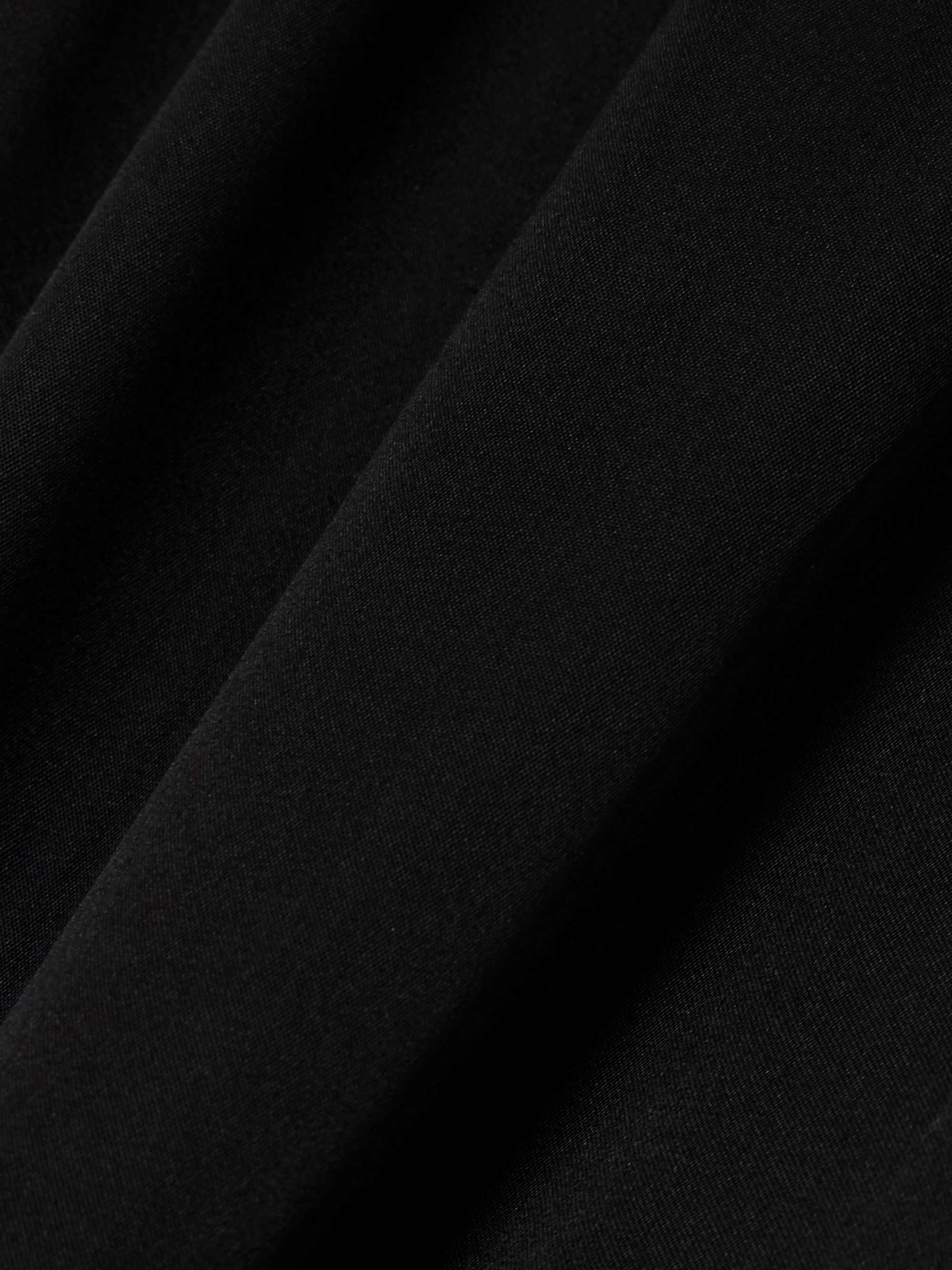 ANINE BING Aden silk-blend charmeuse wide-leg pants | NET-A-PORTER