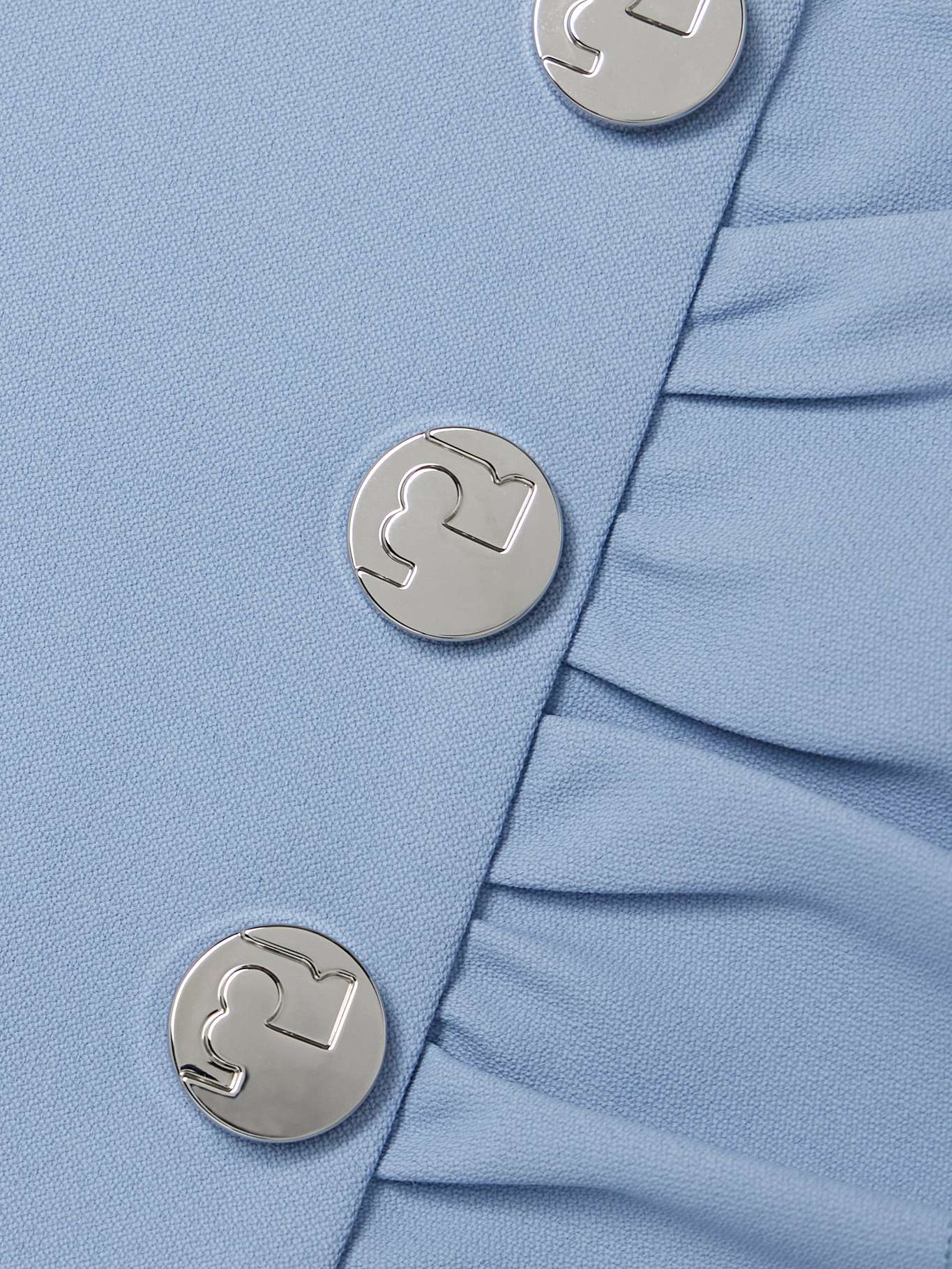 TORY SPORT Wrap-effect ruffled tech-jersey golf skirt | NET-A-PORTER