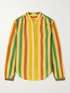 SUZIE KONDI Koubi striped cotton-gauze shirt | NET-A-PORTER