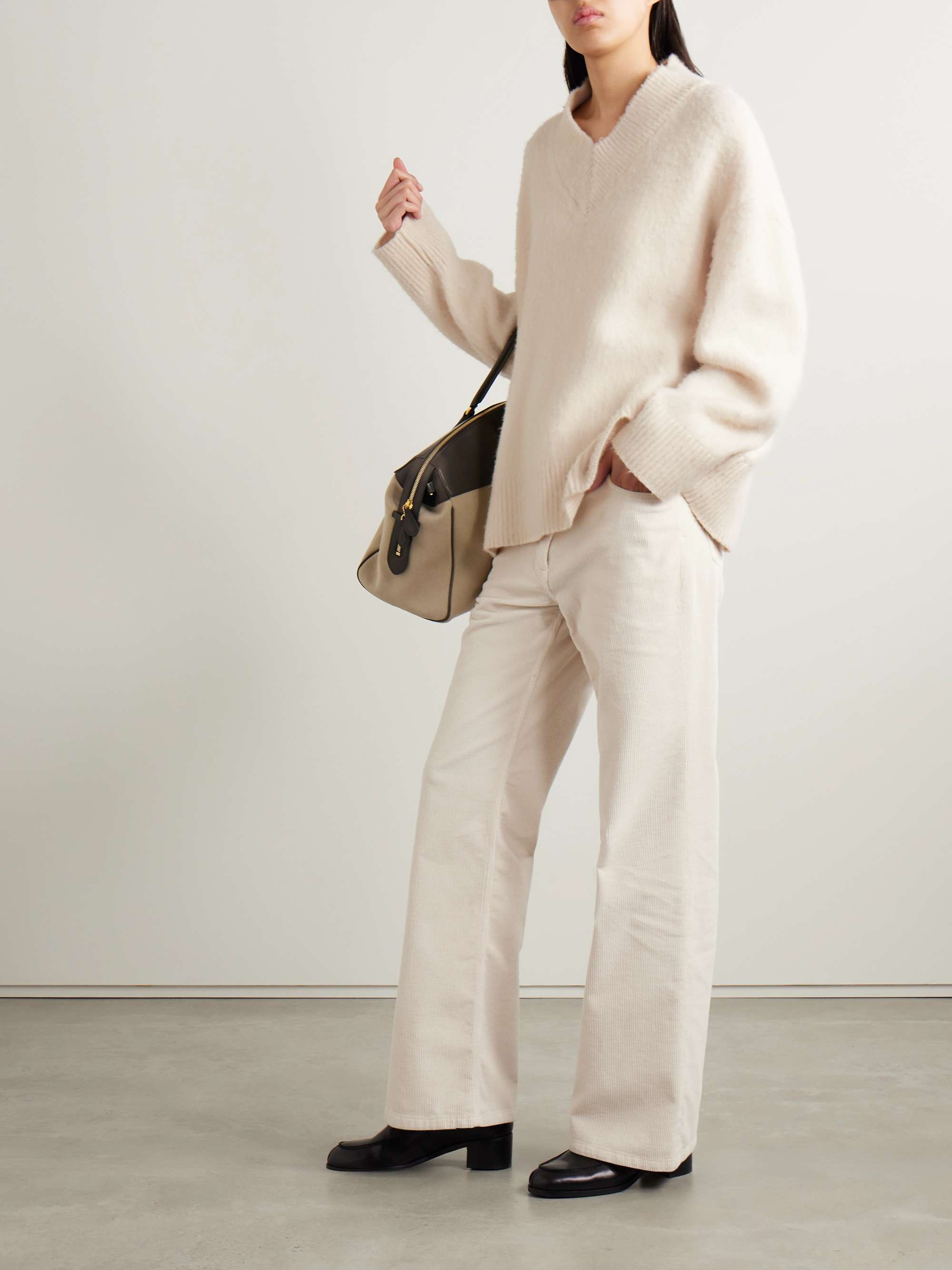 THE ROW Fayette oversized cashmere sweater | NET-A-PORTER