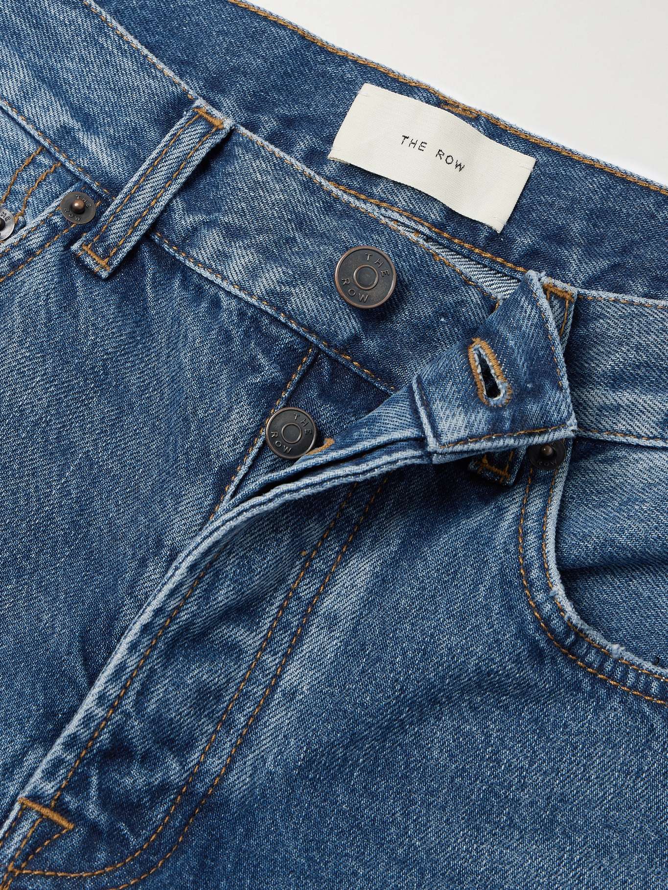 THE ROW Lesley cropped straight-leg jeans | NET-A-PORTER