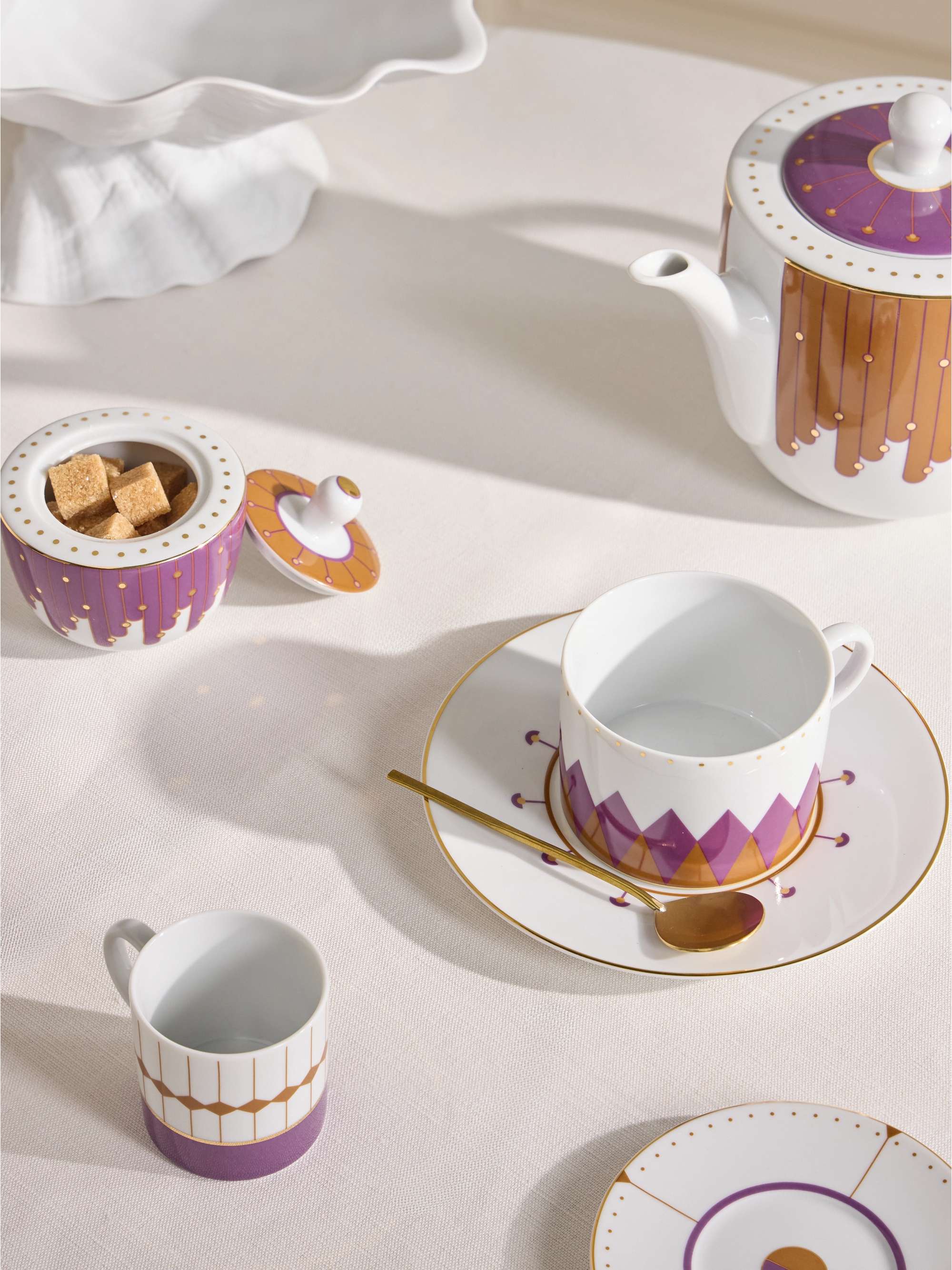 REFLECTIONS COPENHAGEN Porcelain 11-piece tea set | NET-A-PORTER
