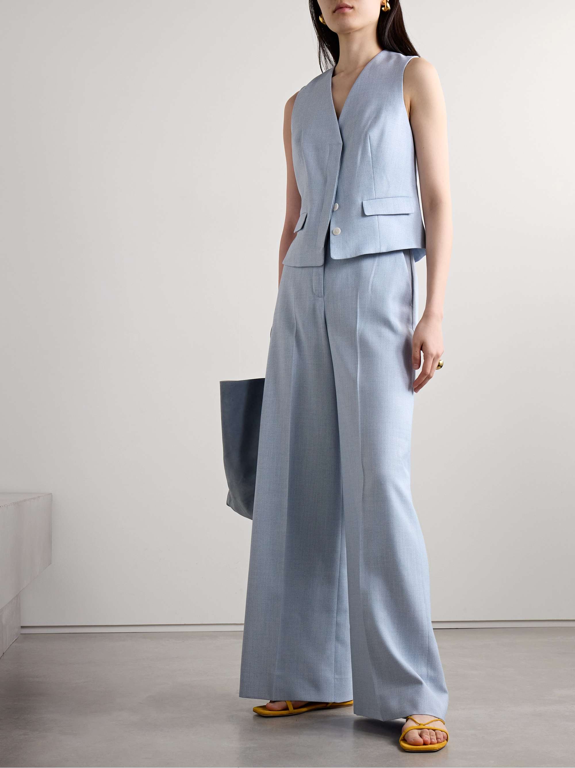CEFINN Deacon woven vest | NET-A-PORTER