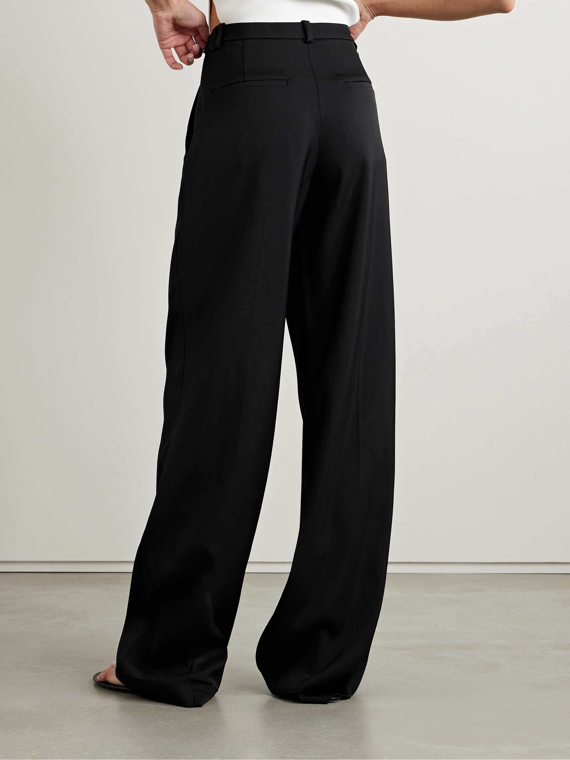 ANOTHER TOMORROW Crepe straight-leg pants | NET-A-PORTER