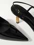 Black G Cube patent-leather slingback pumps | GIVENCHY | NET-A-PORTER