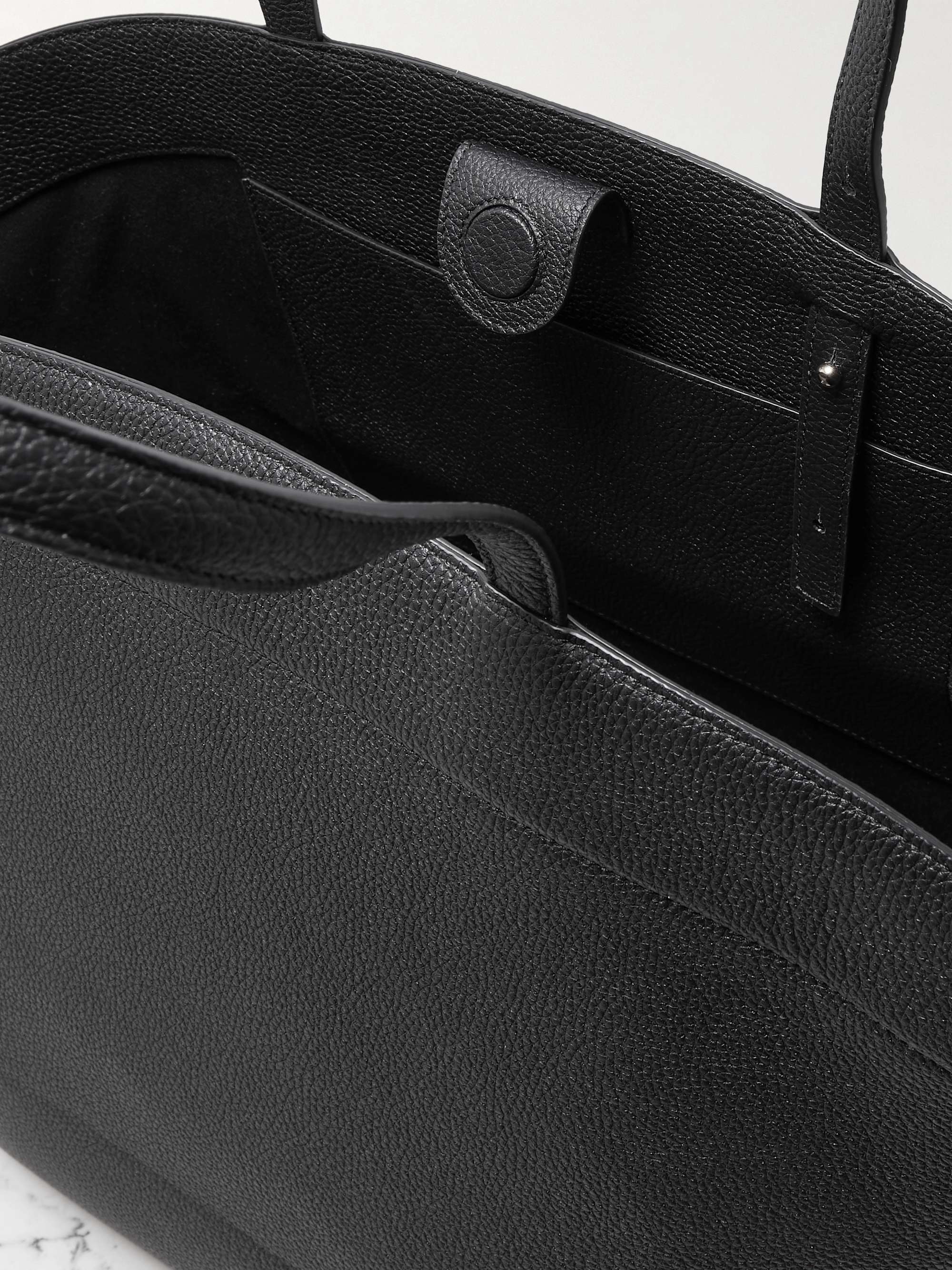 SAVETTE Tondo large textured-leather tote | NET-A-PORTER