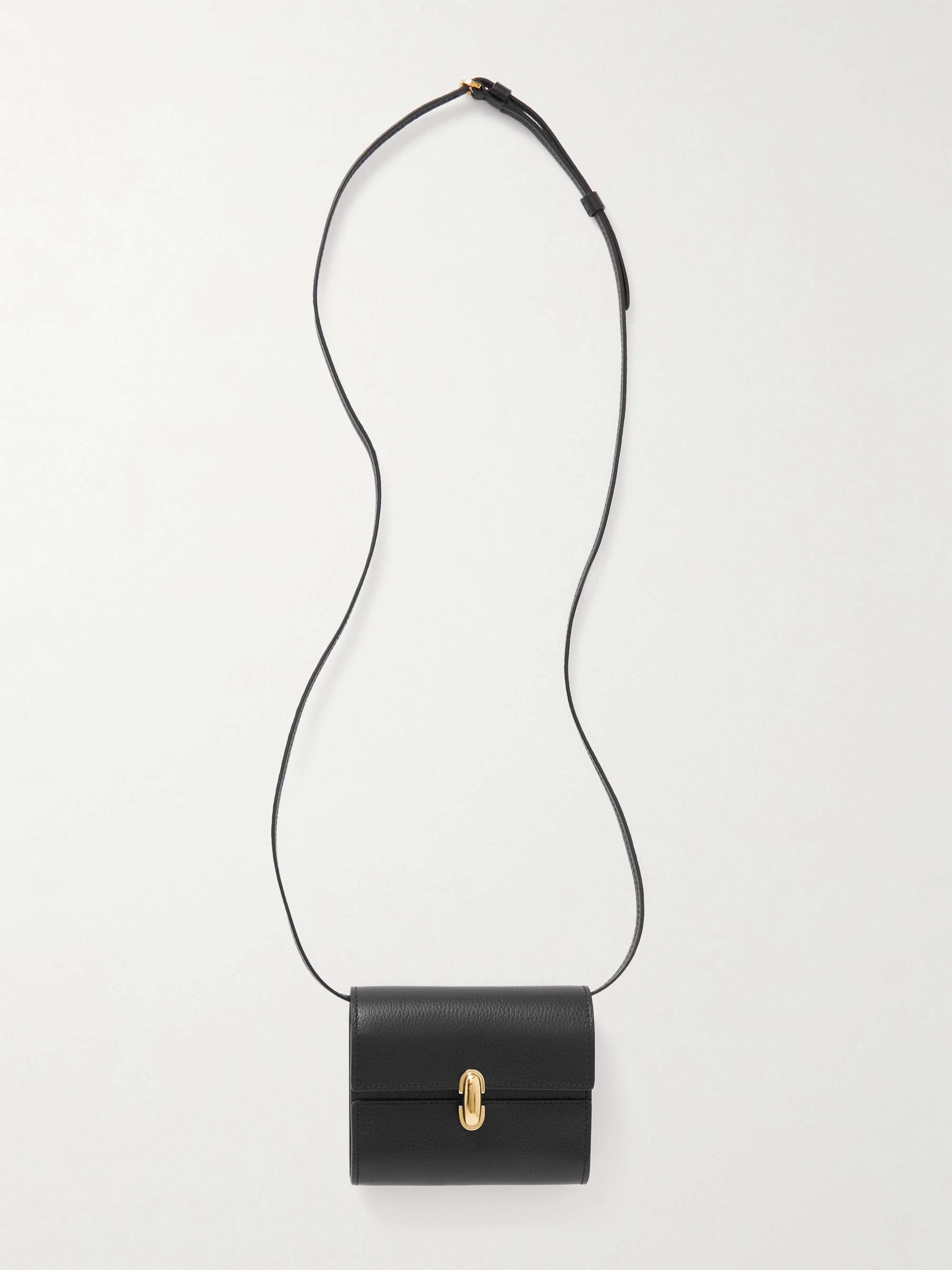 SAVETTE Symmetry textured-leather wallet | NET-A-PORTER
