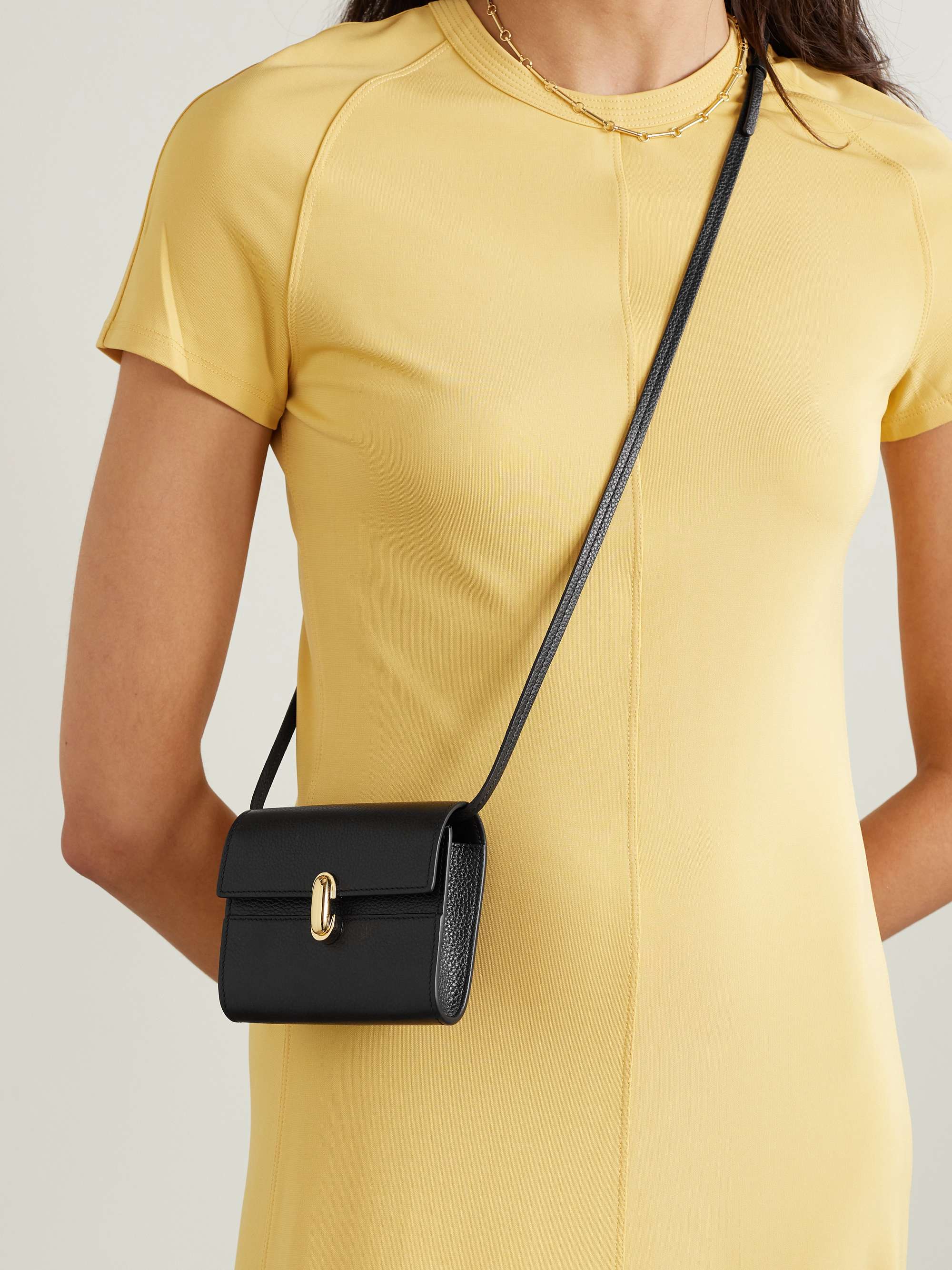 SAVETTE Symmetry textured-leather wallet | NET-A-PORTER