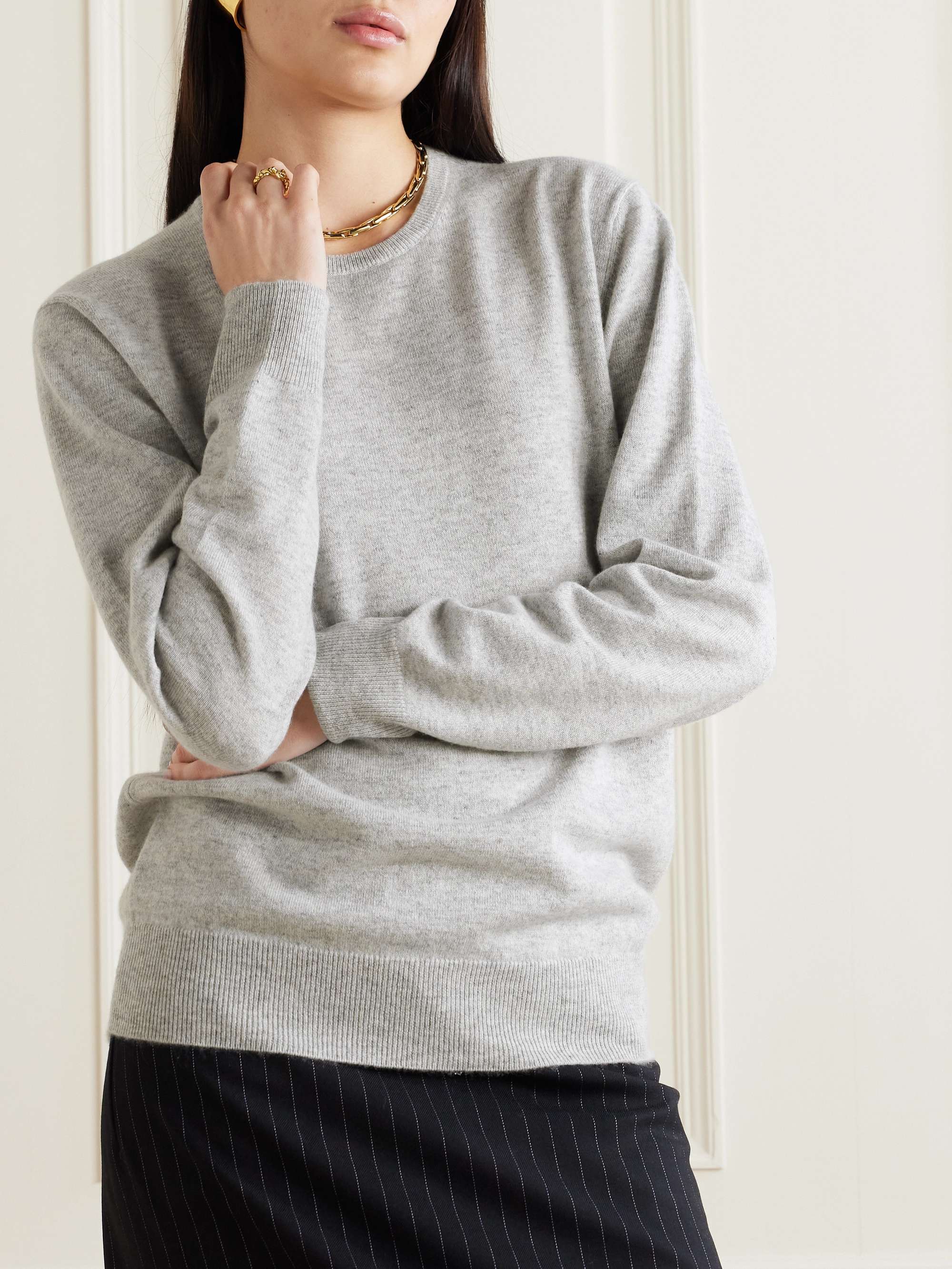 ALLUDE Cashmere sweater | NET-A-PORTER