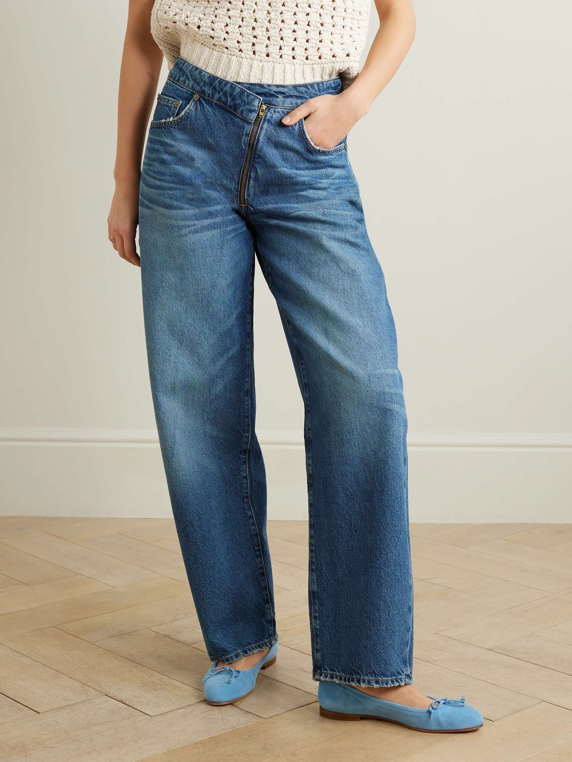 FRAME + NET SUSTAIN high-rise jeans | NET-A-PORTER