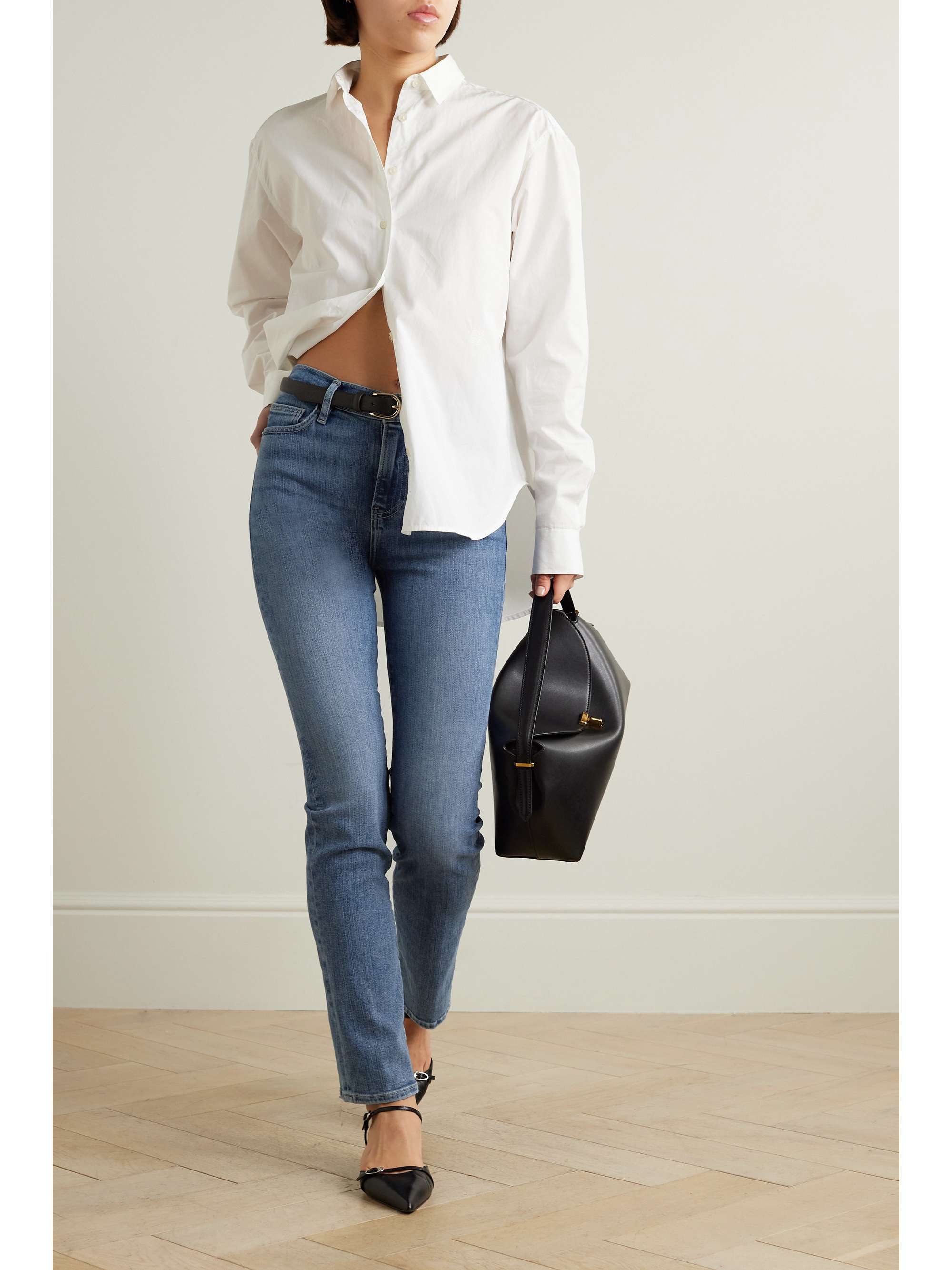 FRAME Le High high-rise slim-leg jeans | NET-A-PORTER