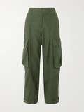 FRAME Cotton boyfriend cargo pants | NET-A-PORTER