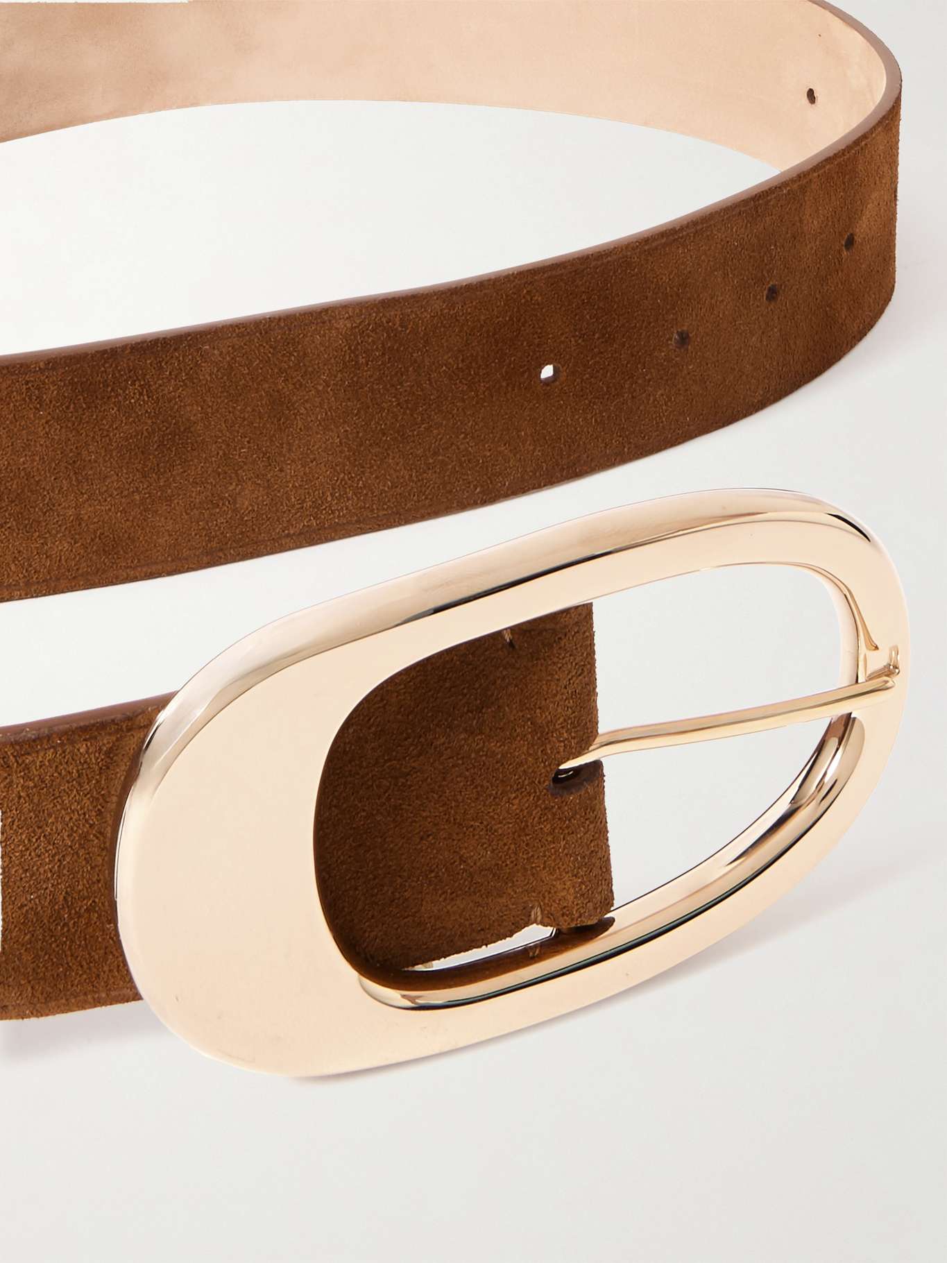 GABRIELA HEARST Lozewce suede waist belt | NET-A-PORTER