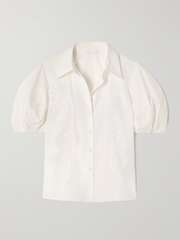 CHLOÉ Cotton-voile blouse | NET-A-PORTER