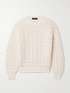 LORO PIANA Nikko open-knit cotton and silk-blend sweater | NET-A-PORTER