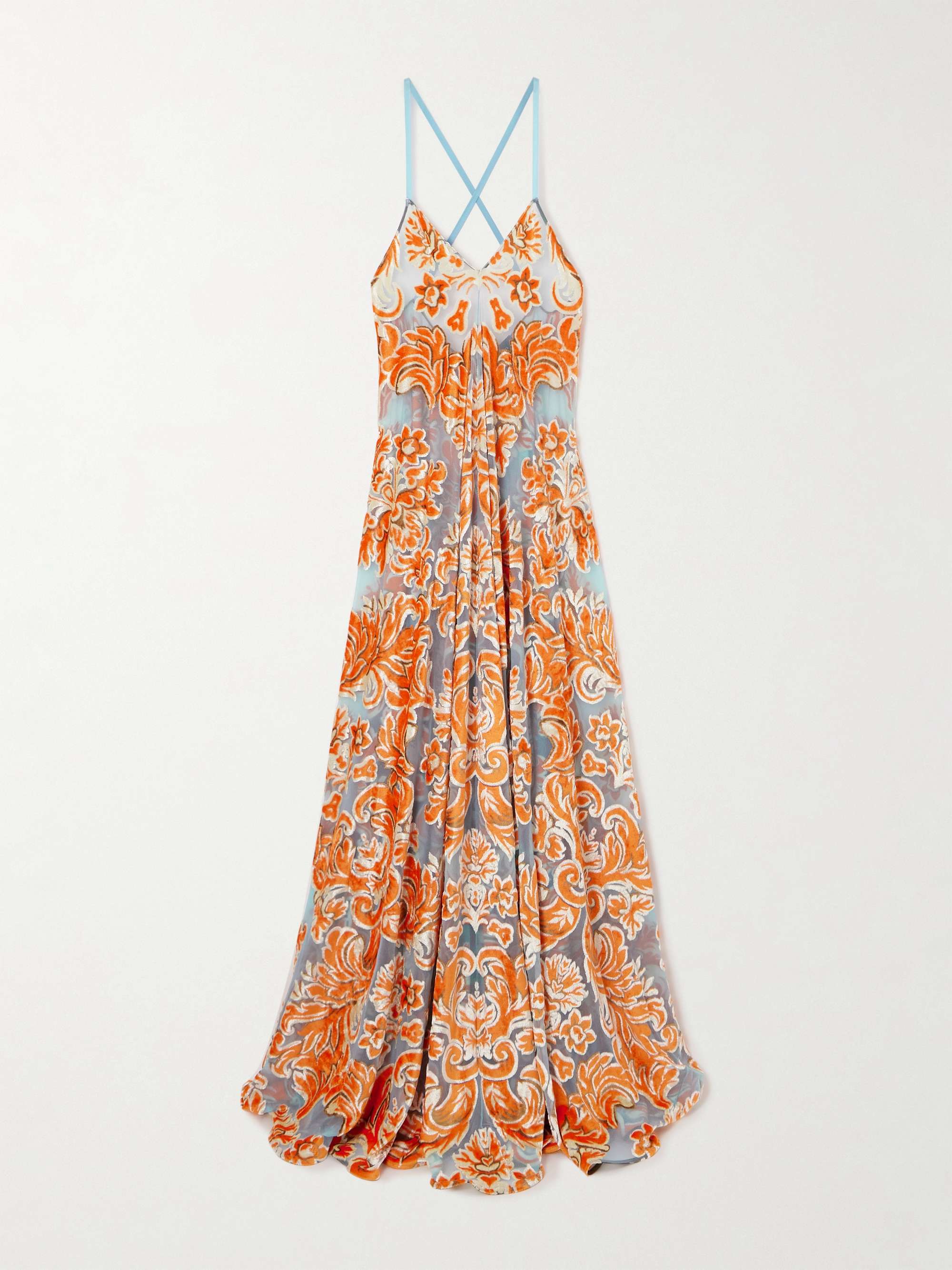 ETRO Devoré maxi dress | NET-A-PORTER