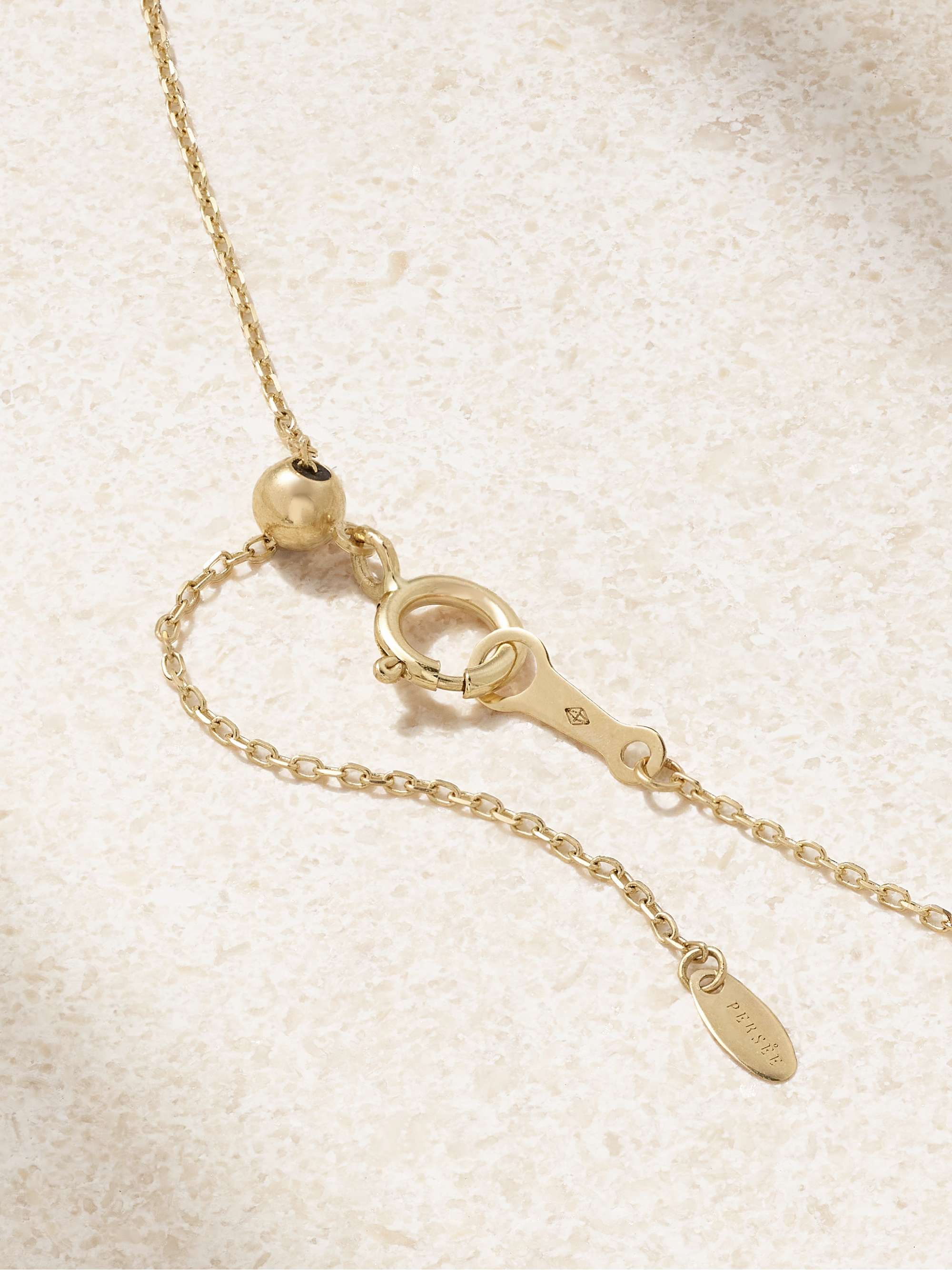 PERSÉE Danaé 18-karat gold diamond necklace | NET-A-PORTER