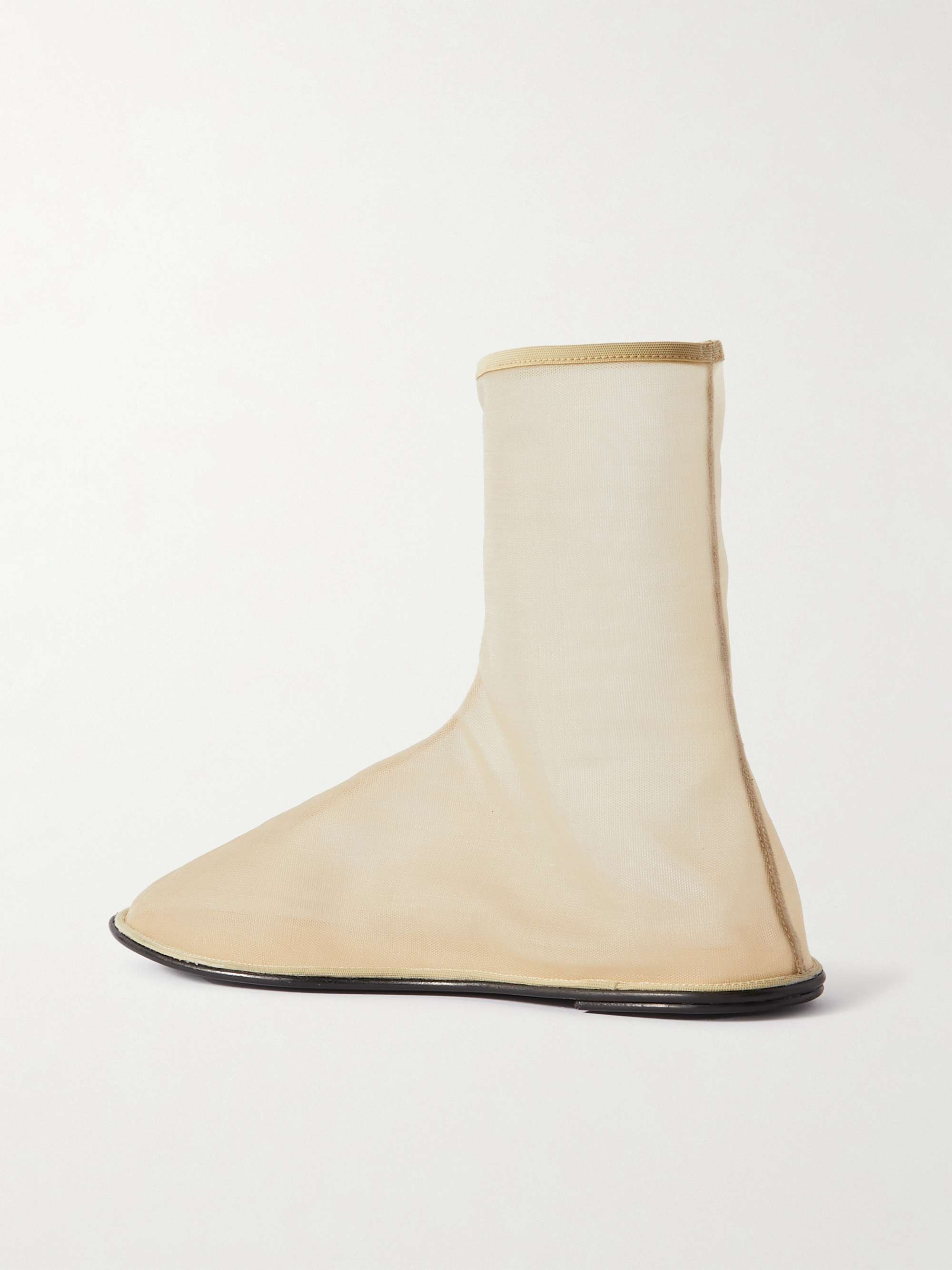 THE ROW Mesh sock boots | NET-A-PORTER