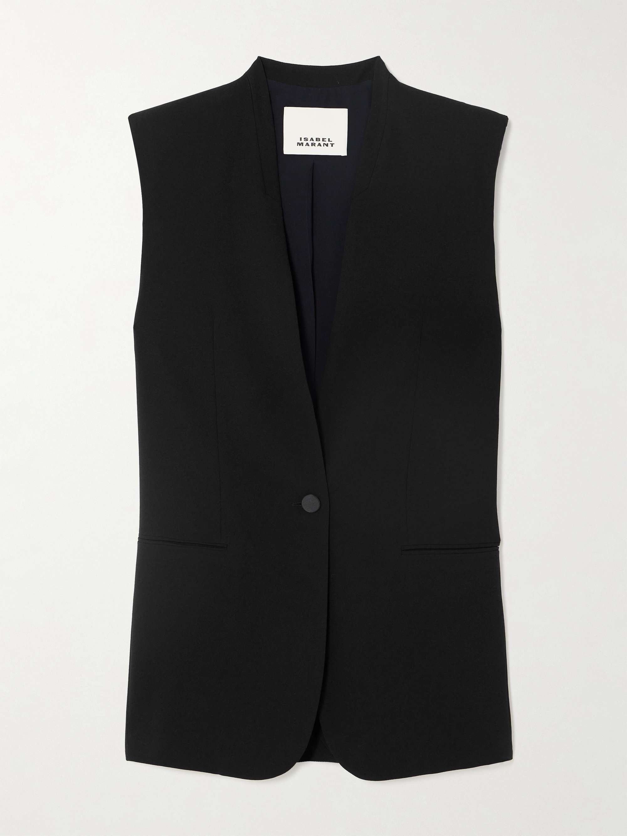 ISABEL MARANT Emara cady vest | NET-A-PORTER