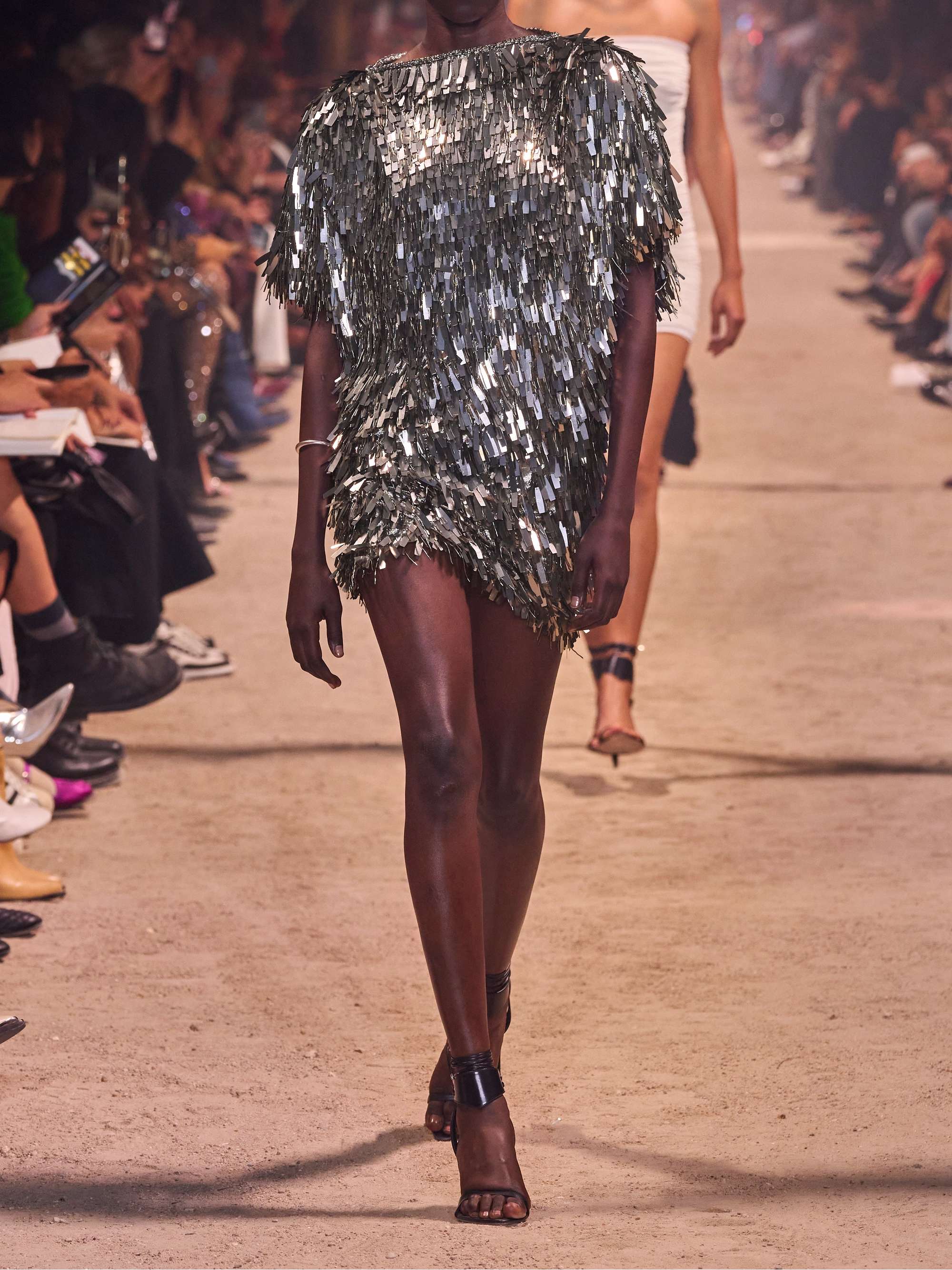 ISABEL MARANT Carla embellished silk-blend mini dress | NET-A-PORTER