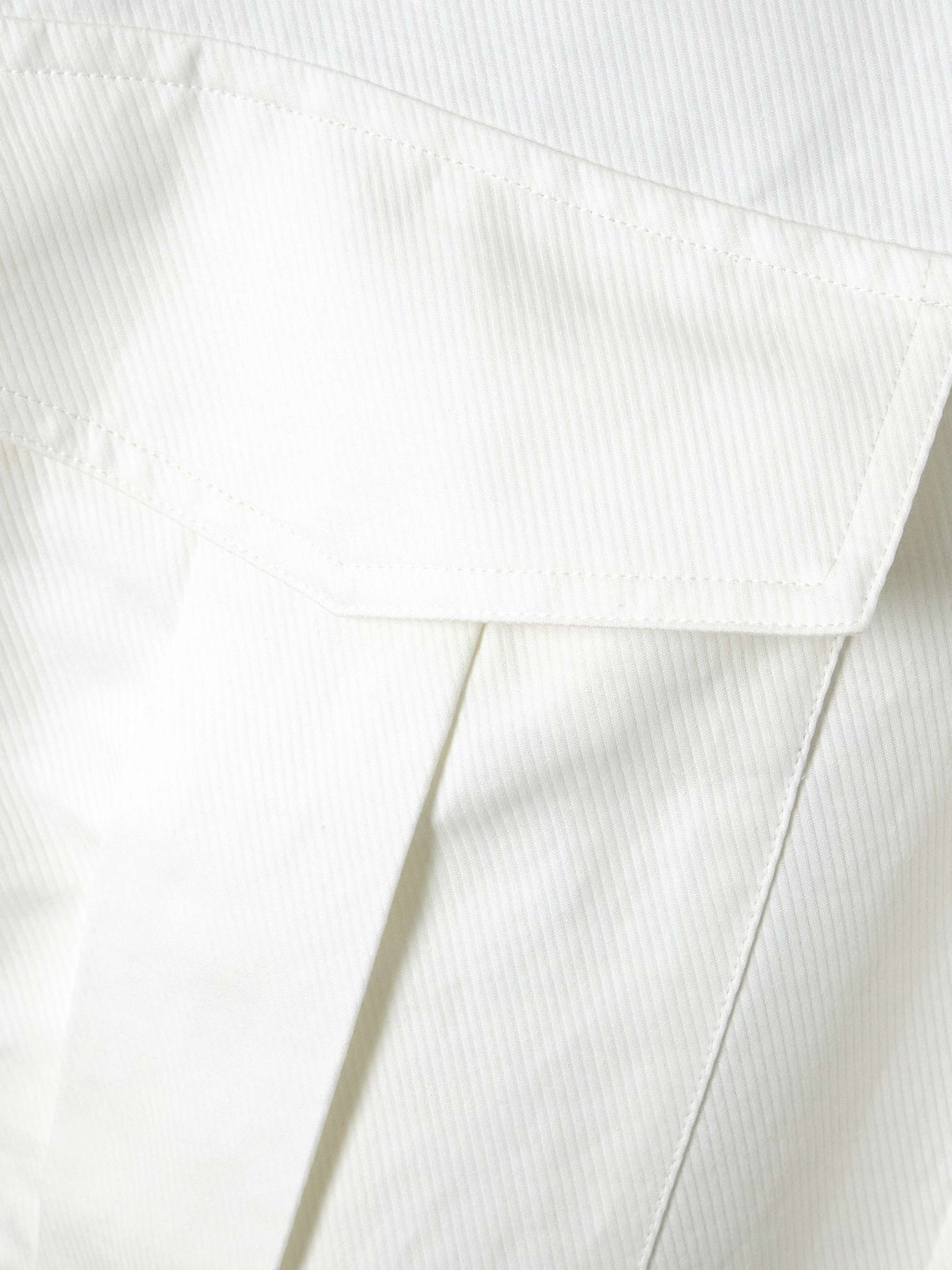 DRIES VAN NOTEN Belted pleated twill mini dress | NET-A-PORTER