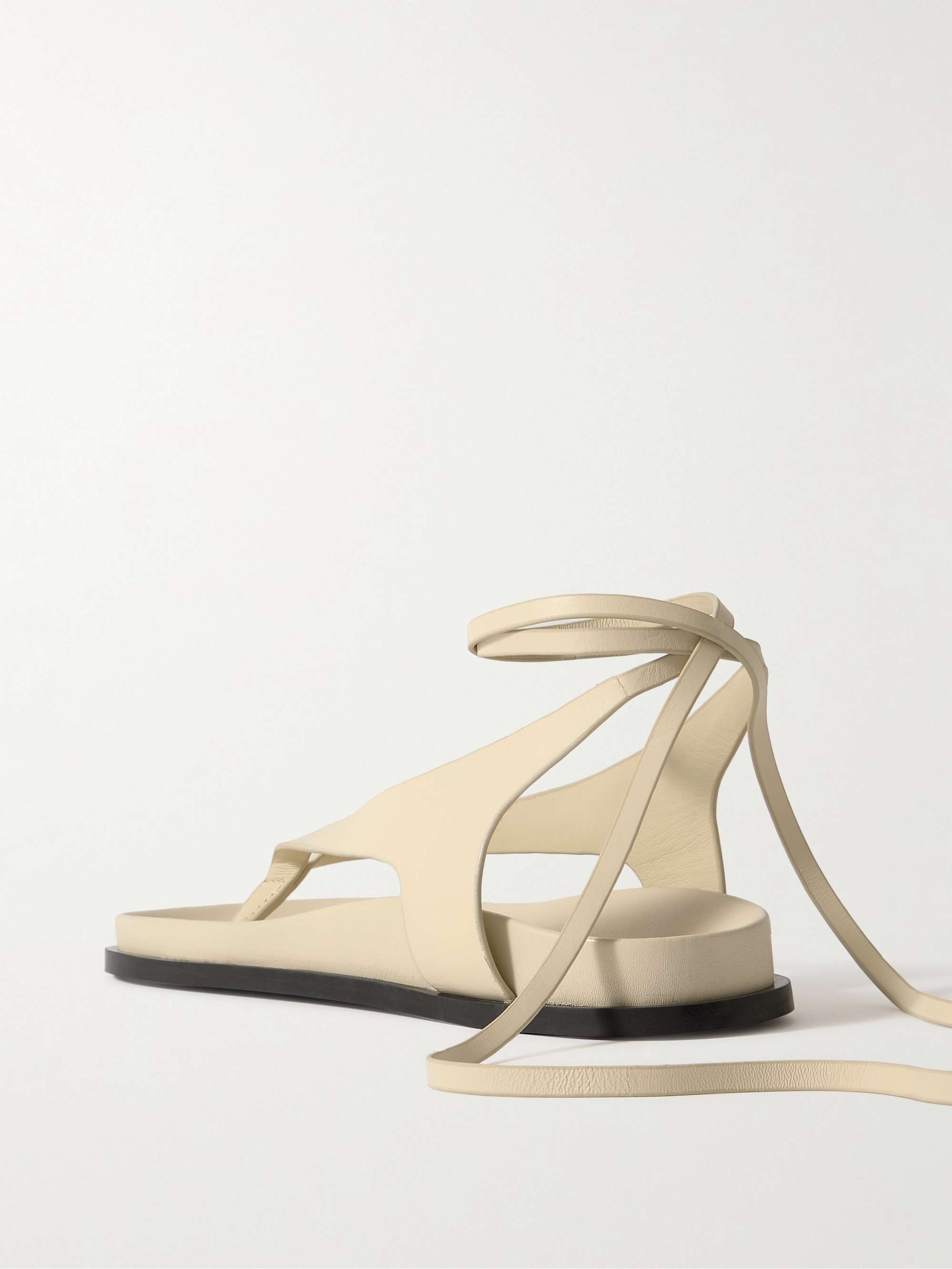 A.EMERY Shel leather sandals | NET-A-PORTER