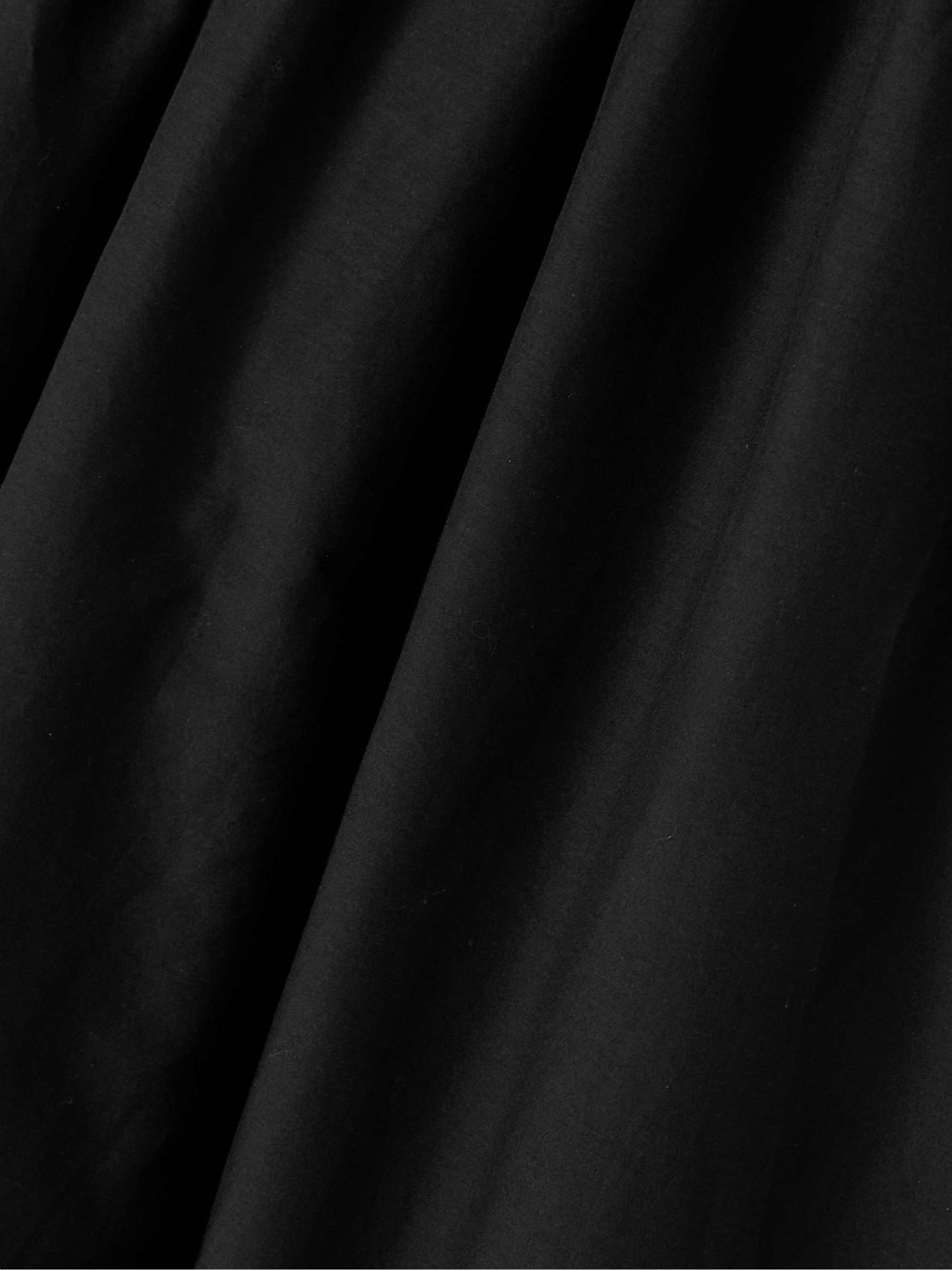 MATTEAU Organic cotton and silk-blend halterneck maxi dress | NET-A-PORTER
