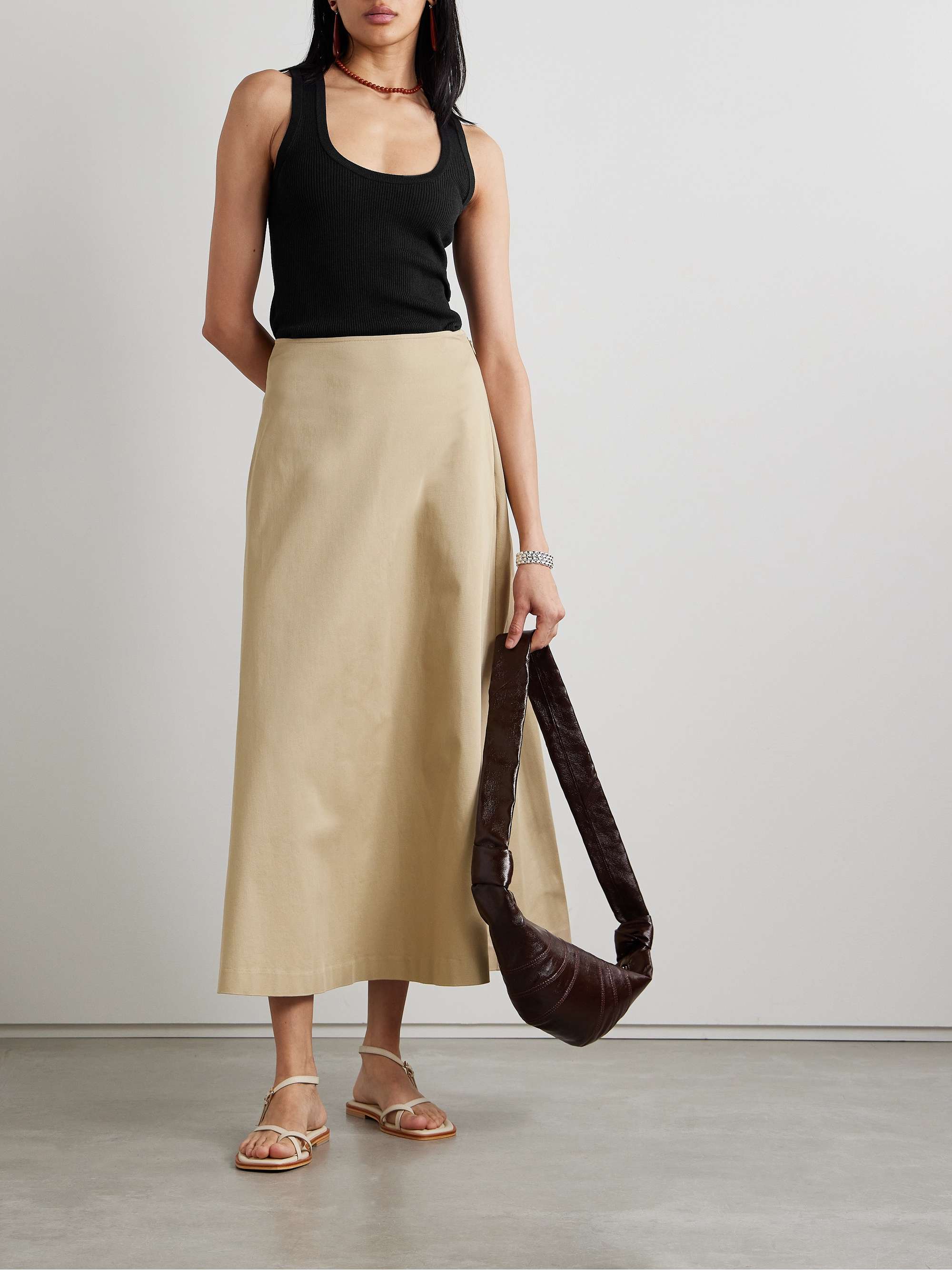 MATTEAU Ribbed-knit tank | NET-A-PORTER