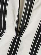 MATTEAU Striped organic cotton-blend tunic | NET-A-PORTER