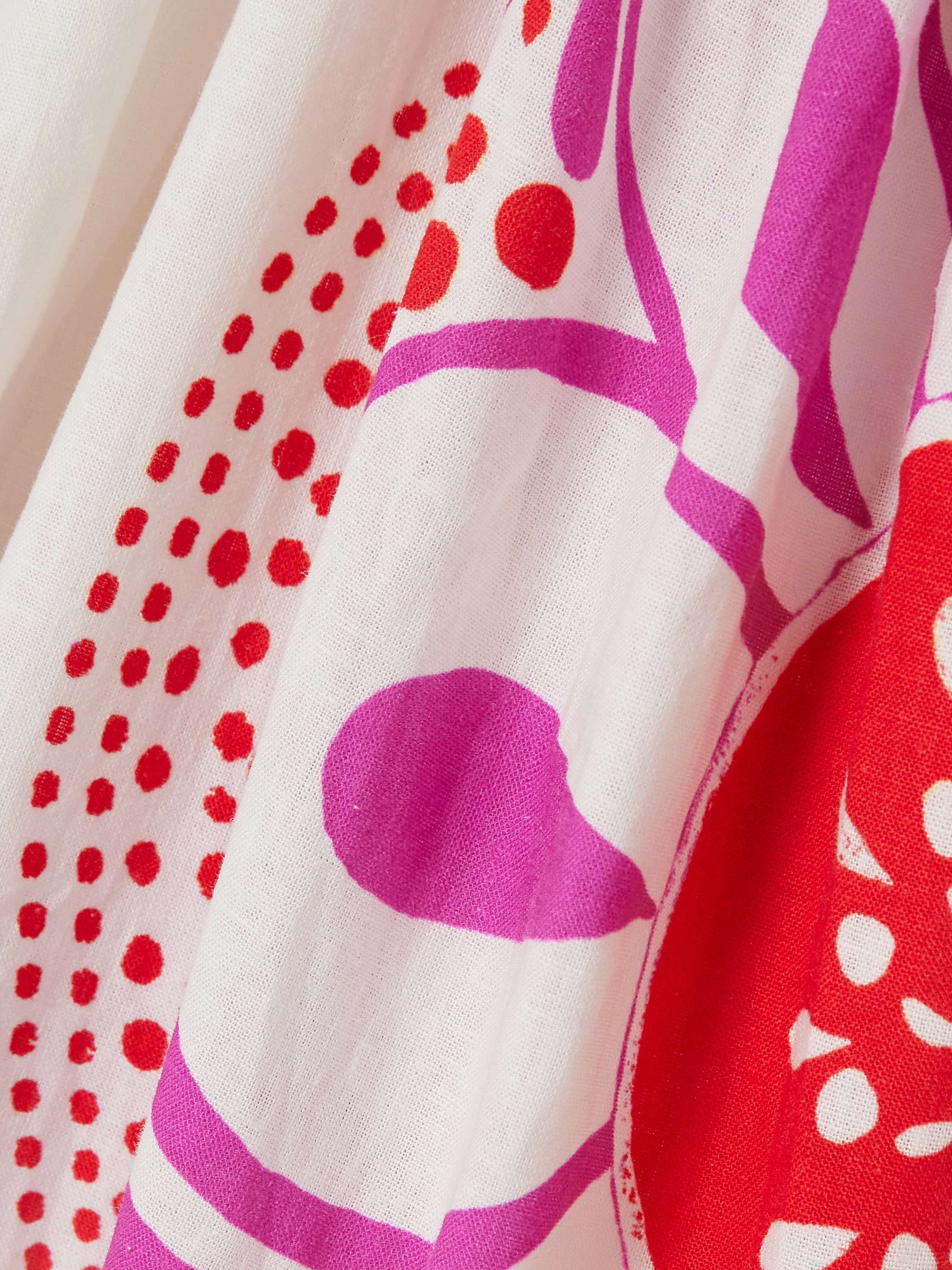 FARM RIO Maia printed linen-blend jumpsuit | NET-A-PORTER