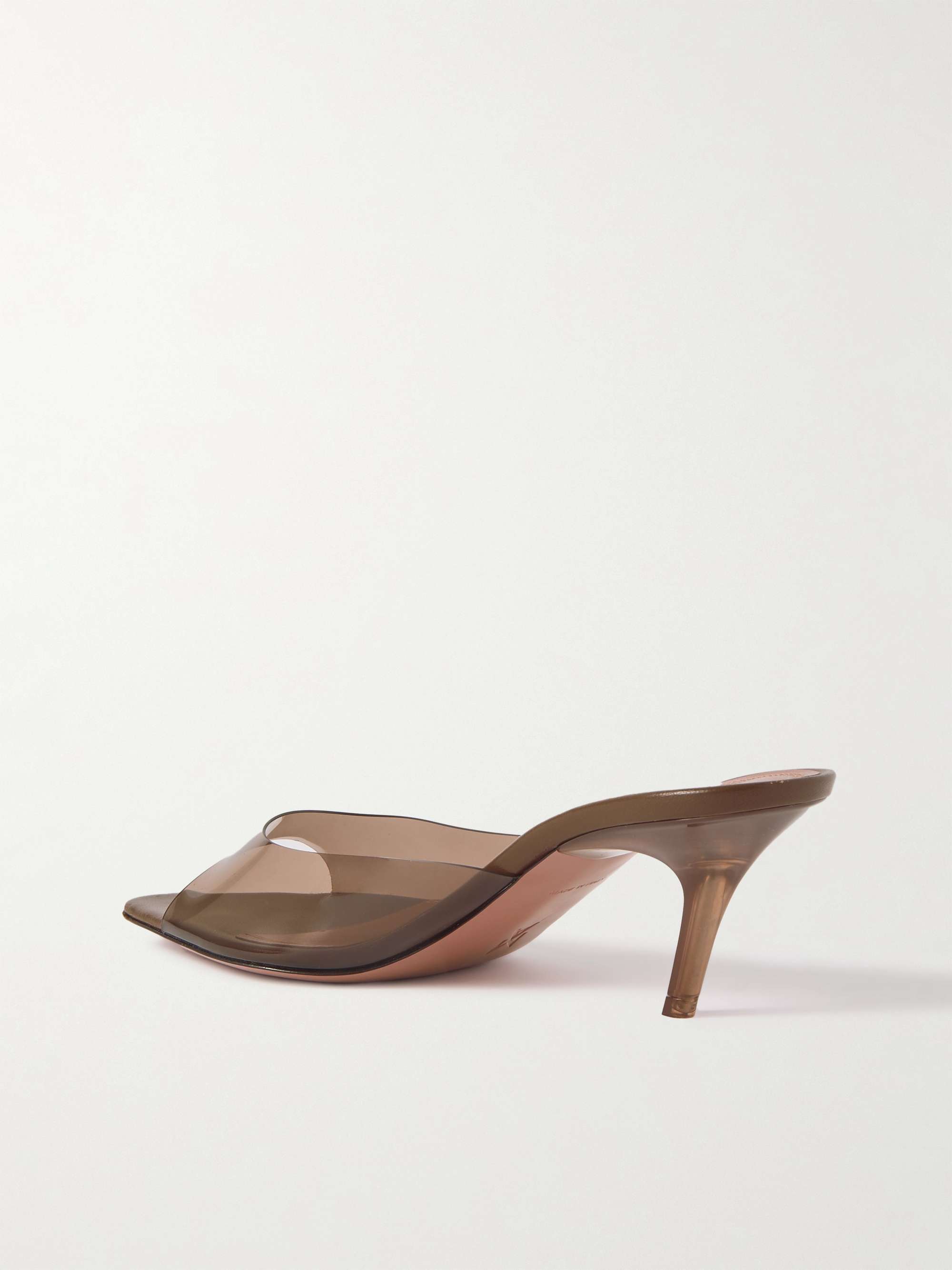 AMINA MUADDI Alexa PVC mules | NET-A-PORTER