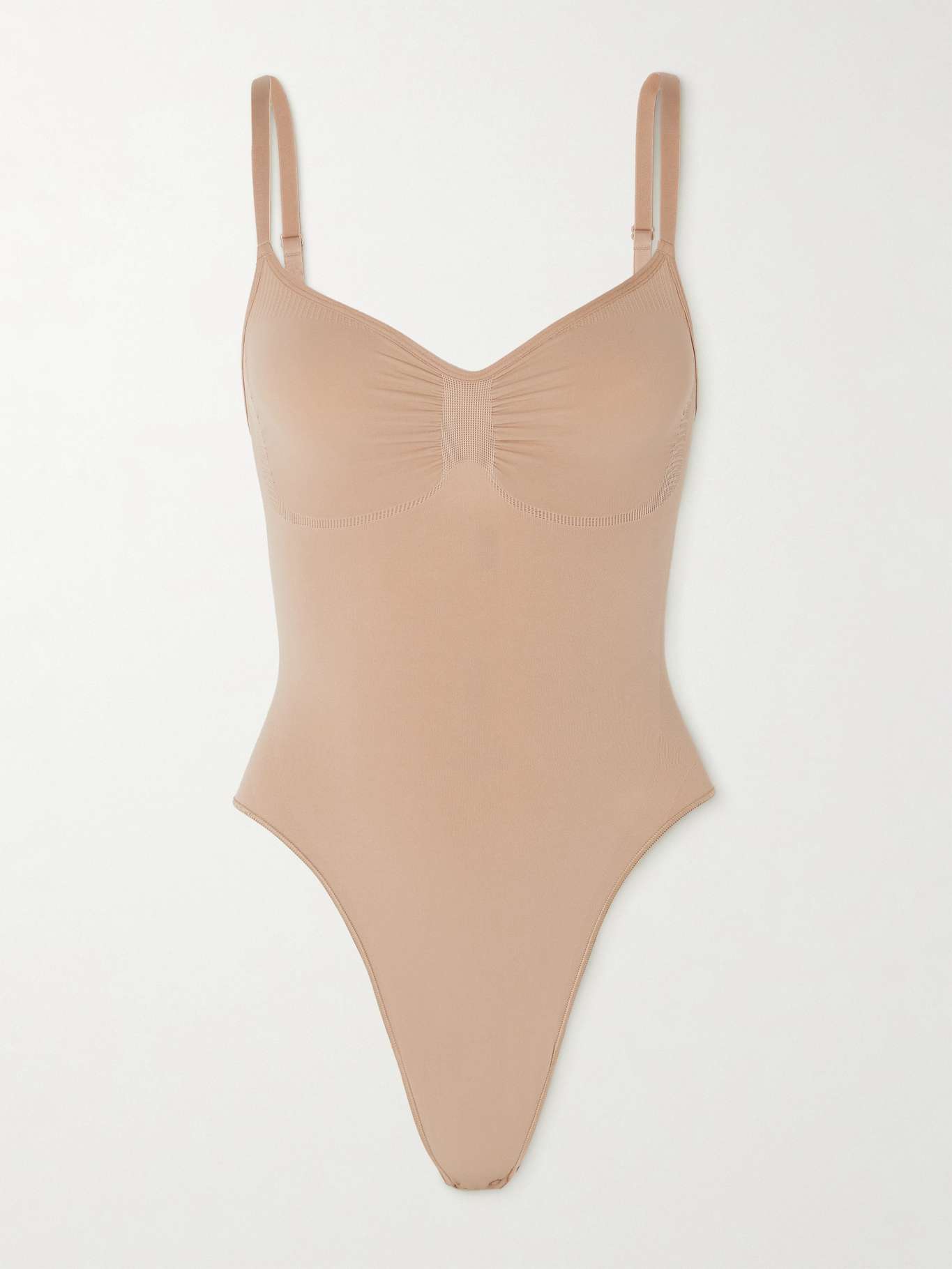 SKIMS Seamless Sculpt Thong Bodysuit - Sienna | NET-A-PORTER