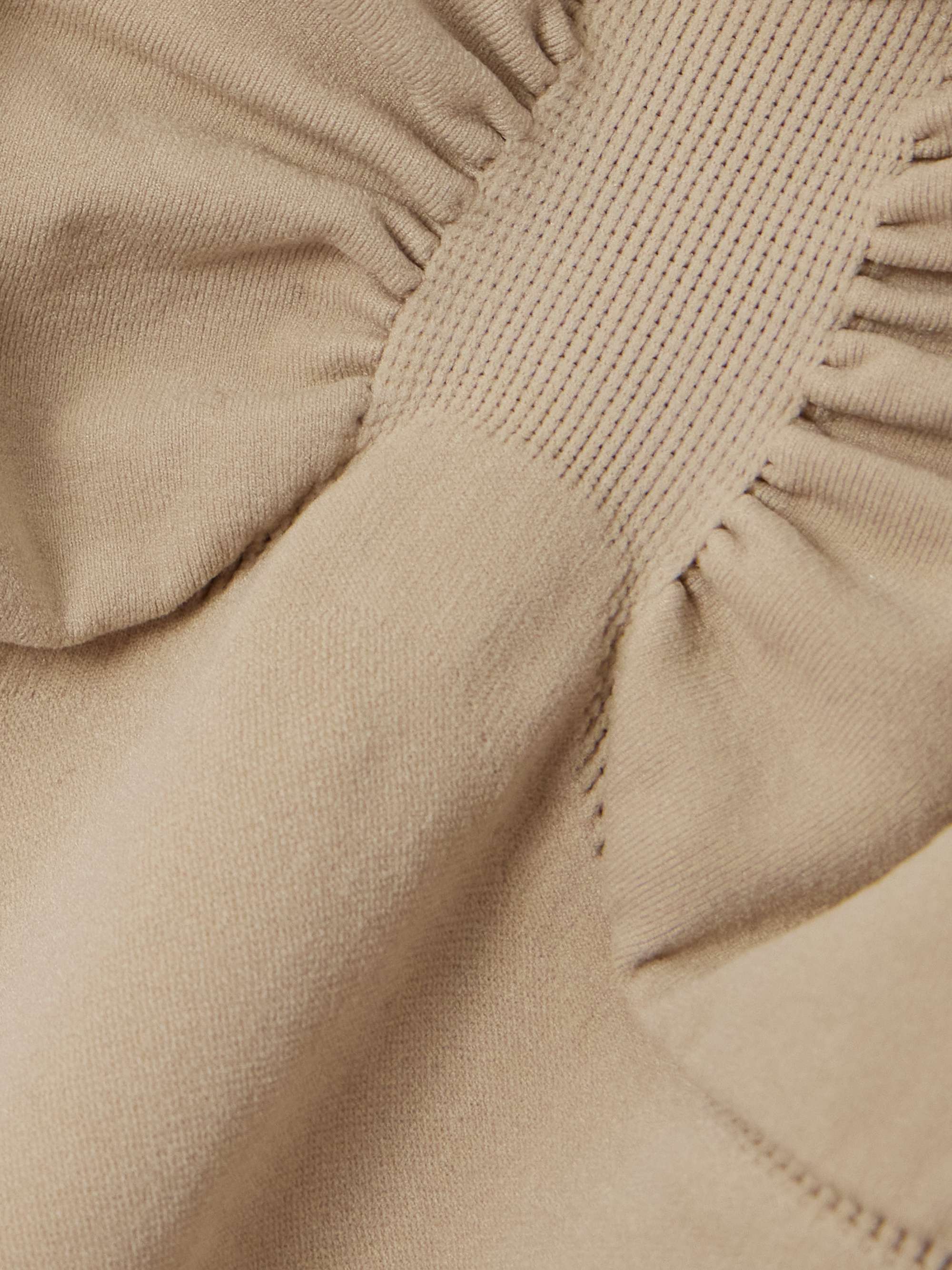 SKIMS Seamless Sculpt Mid Thigh Bodysuit - Clay | NET-A-PORTER