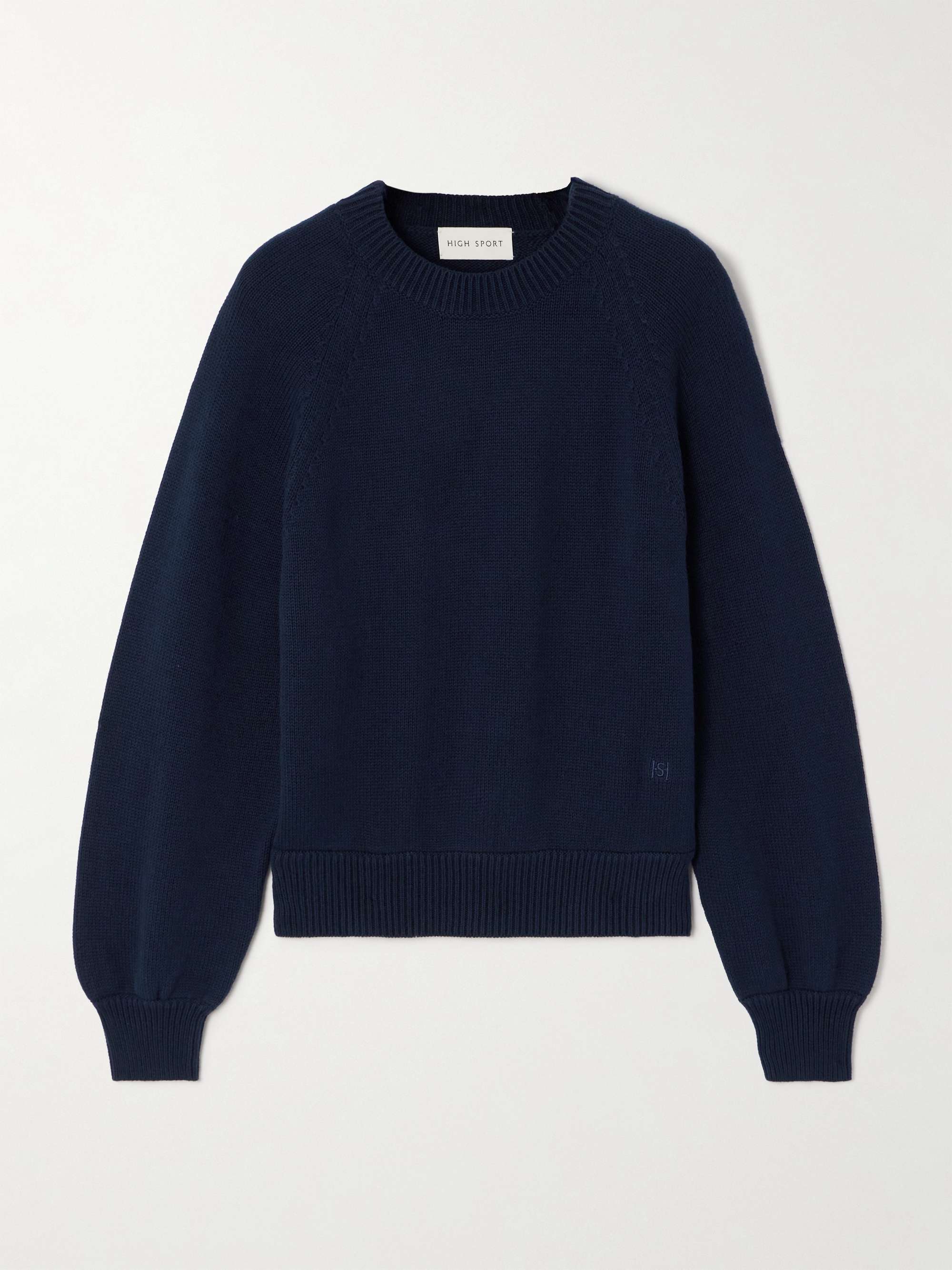 HIGH SPORT Cotton-blend sweater | NET-A-PORTER