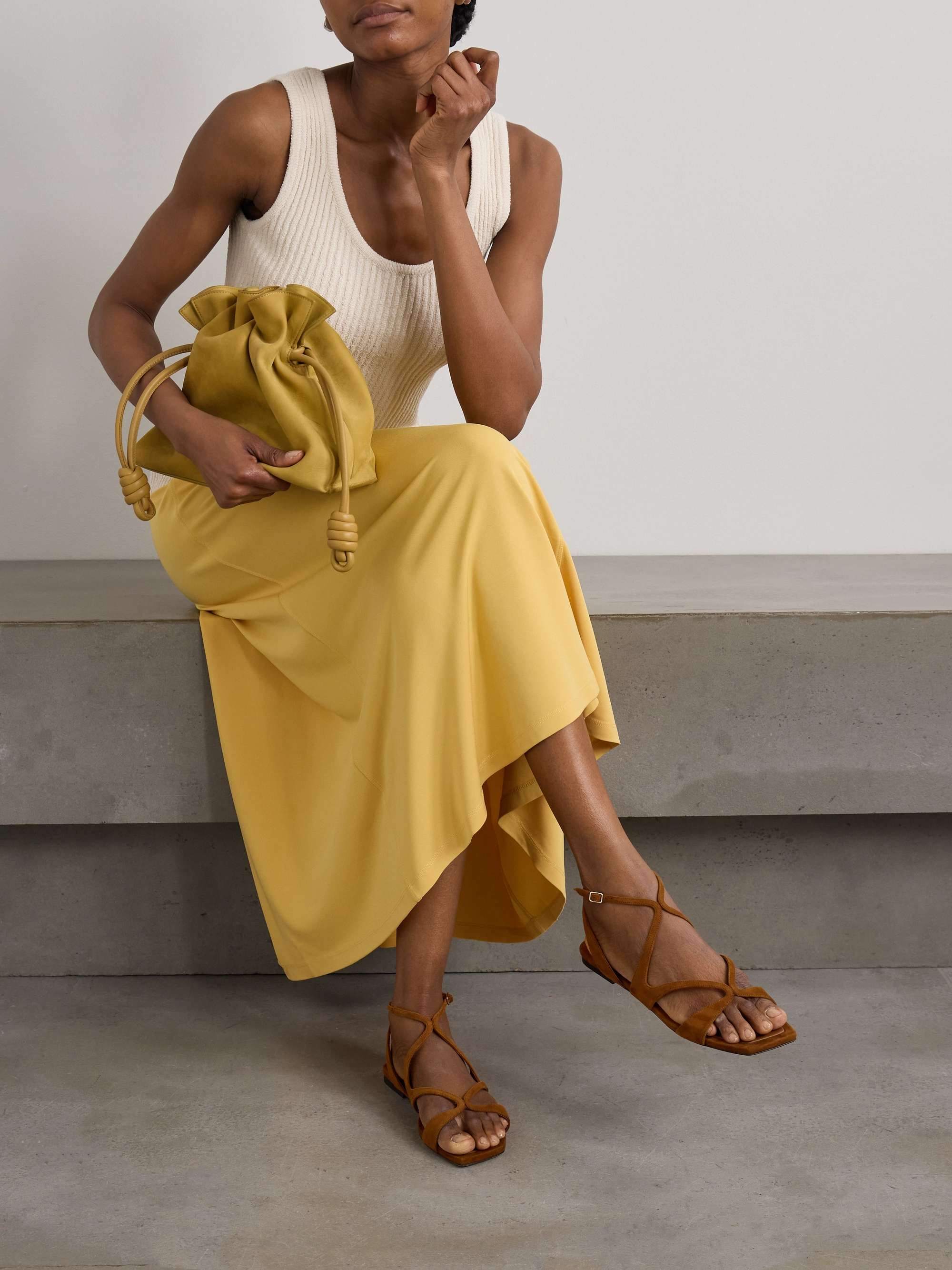 JIMMY CHOO Ayla suede sandals | NET-A-PORTER