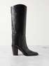 JIMMY CHOO Cece 80 leather knee boots | NET-A-PORTER