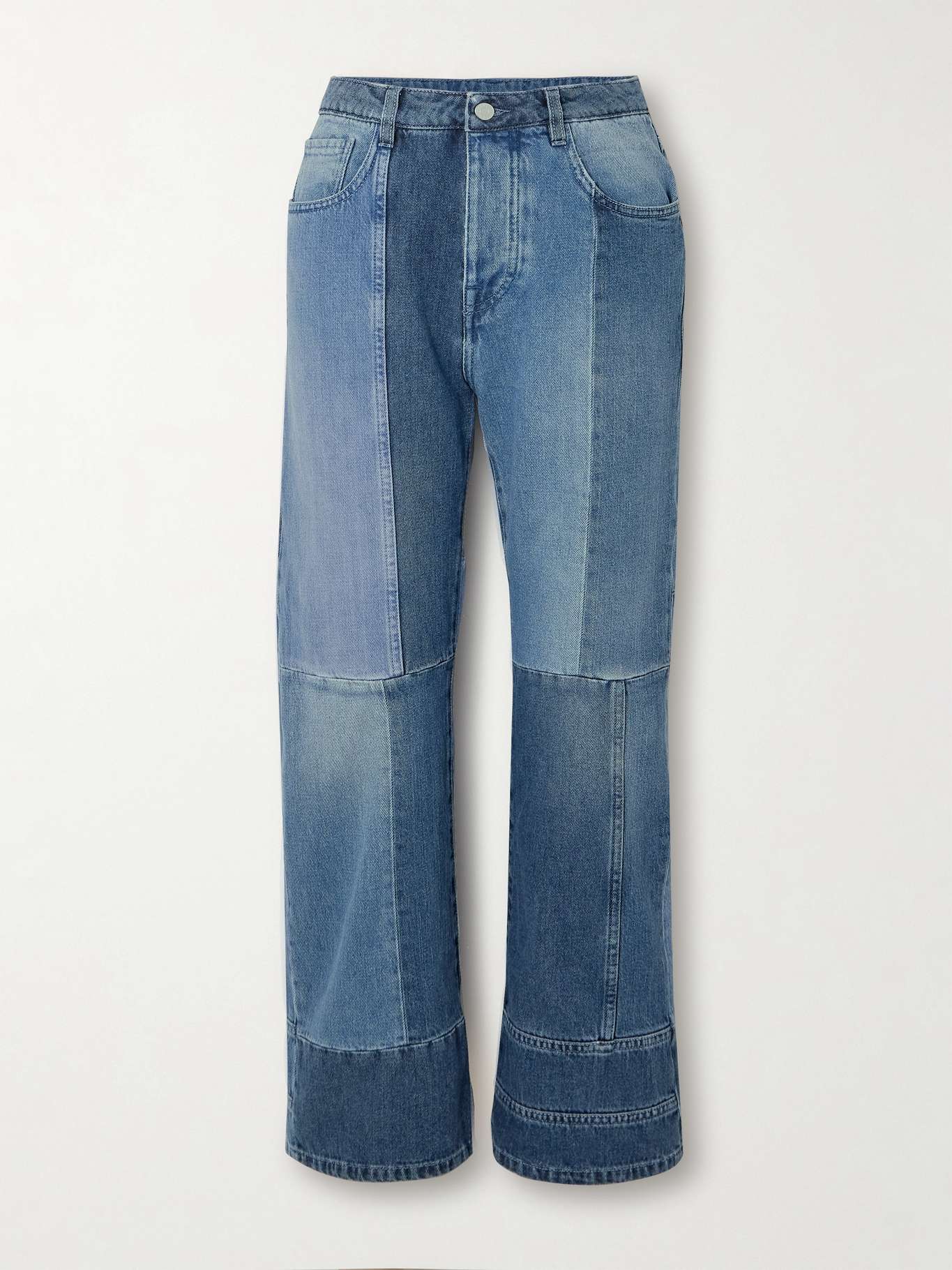 FORTELA Patchwork straight-leg jeans | NET-A-PORTER