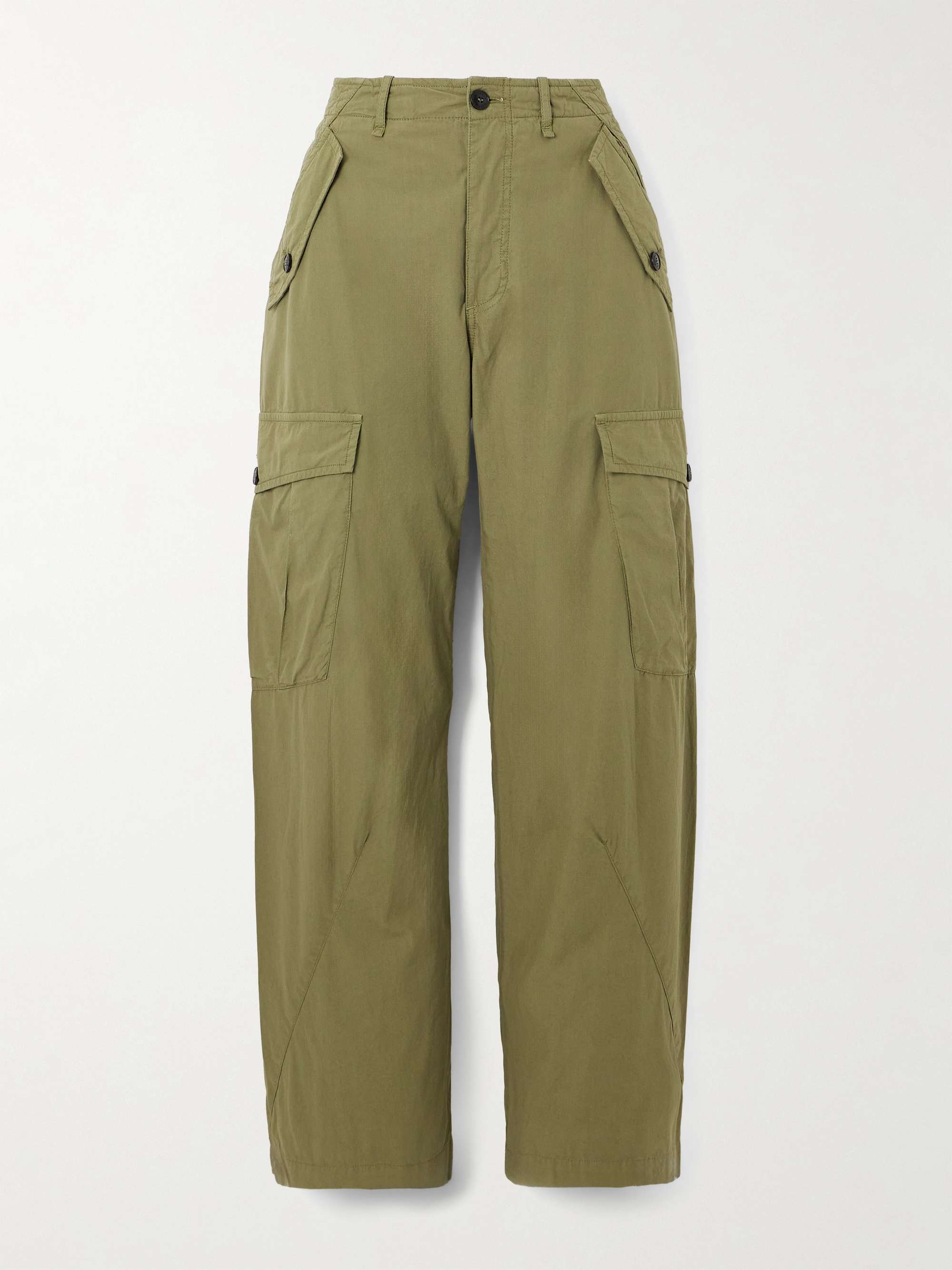 FORTELA Jesla cropped cotton straight-leg cargo pants | NET FORTELA Jesla cropped cotton straight-leg cargo pants | NET
