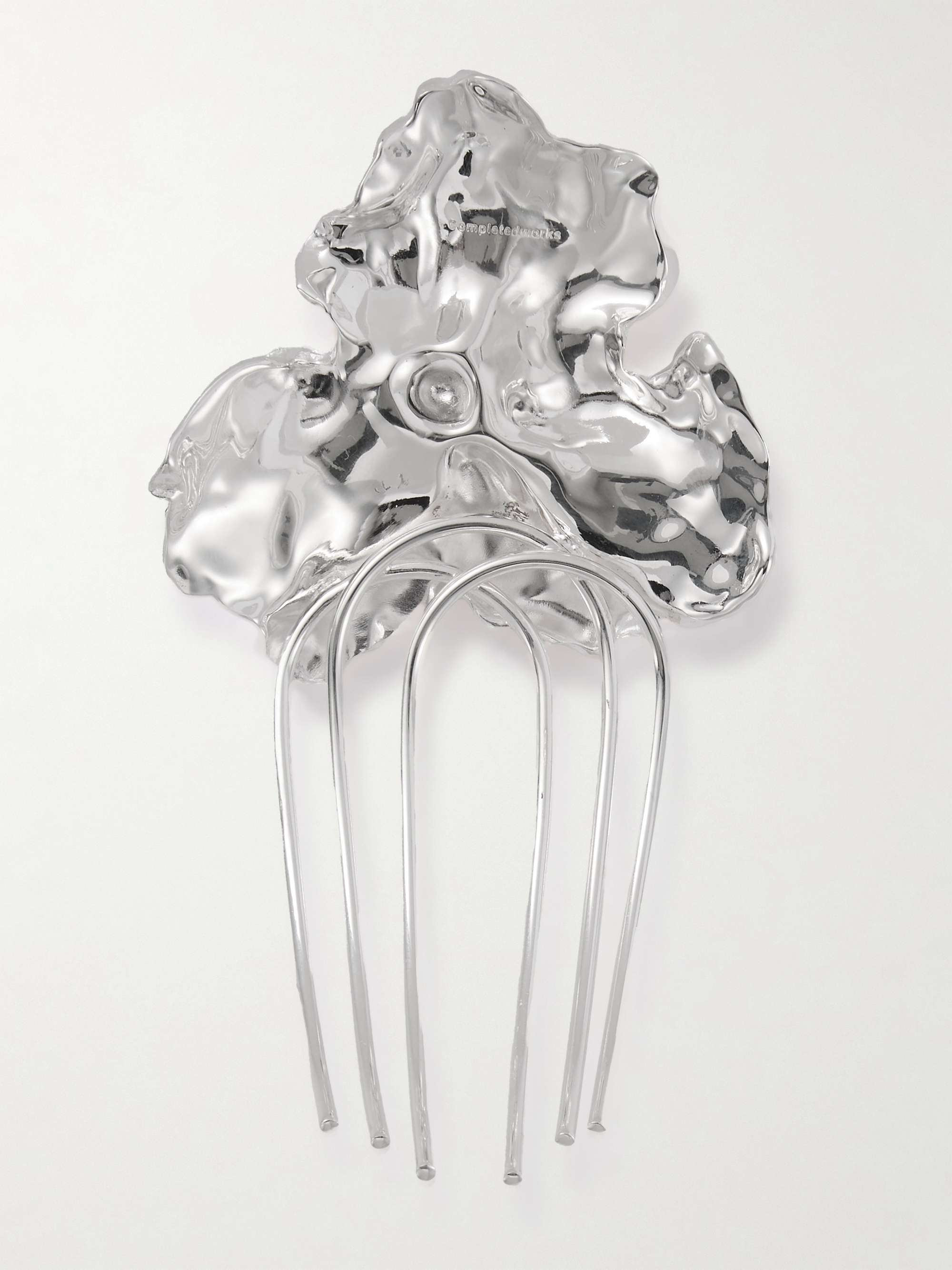 COMPLETEDWORKS Silver-plated hair comb | NET-A-PORTER