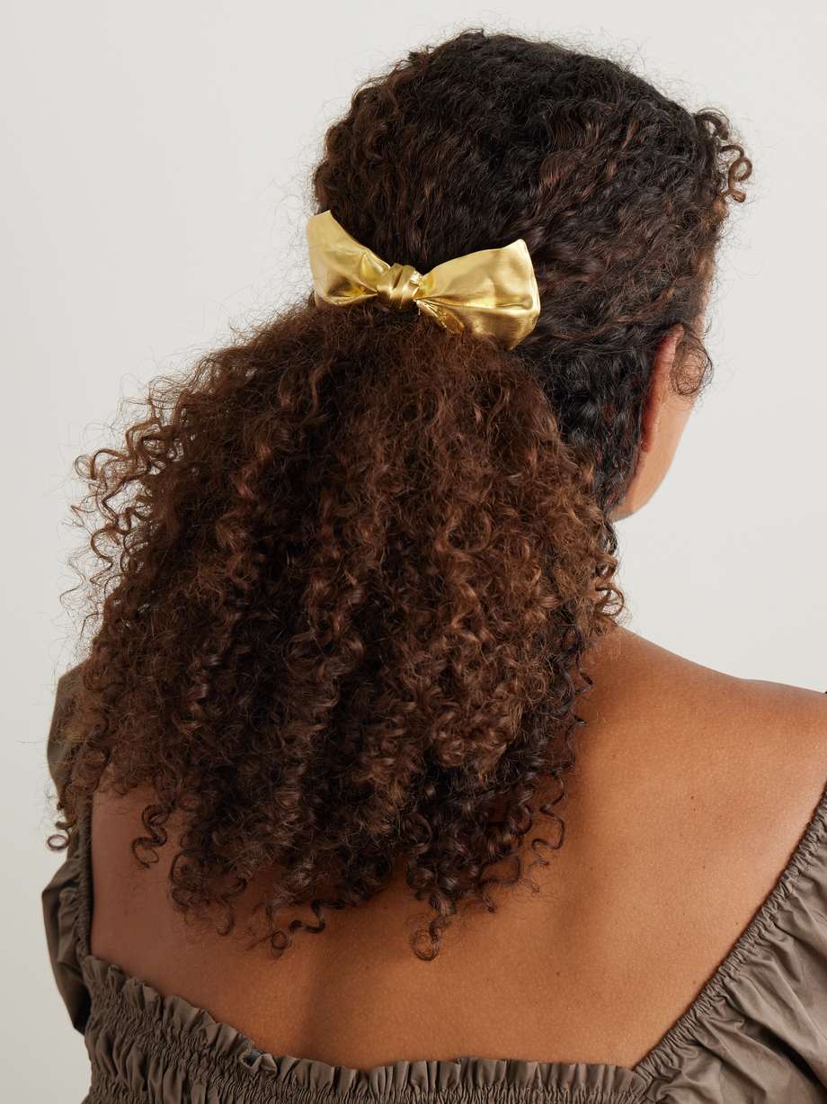 COMPLETEDWORKS Gold-plated bow hair comb | NET-A-PORTER