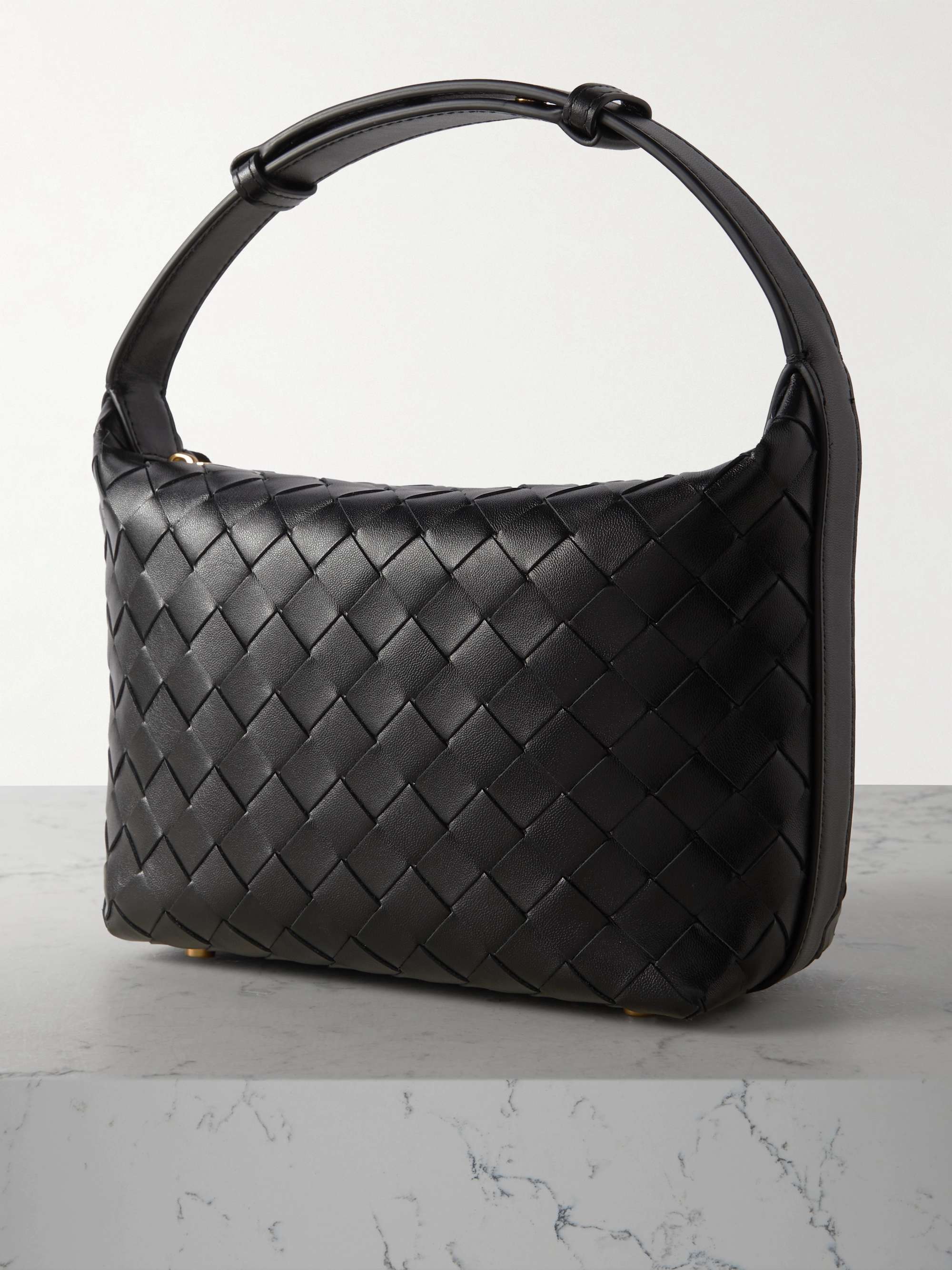 BOTTEGA VENETA Mini Wallace intrecciato leather shoulder bag | NET-A-PORTER